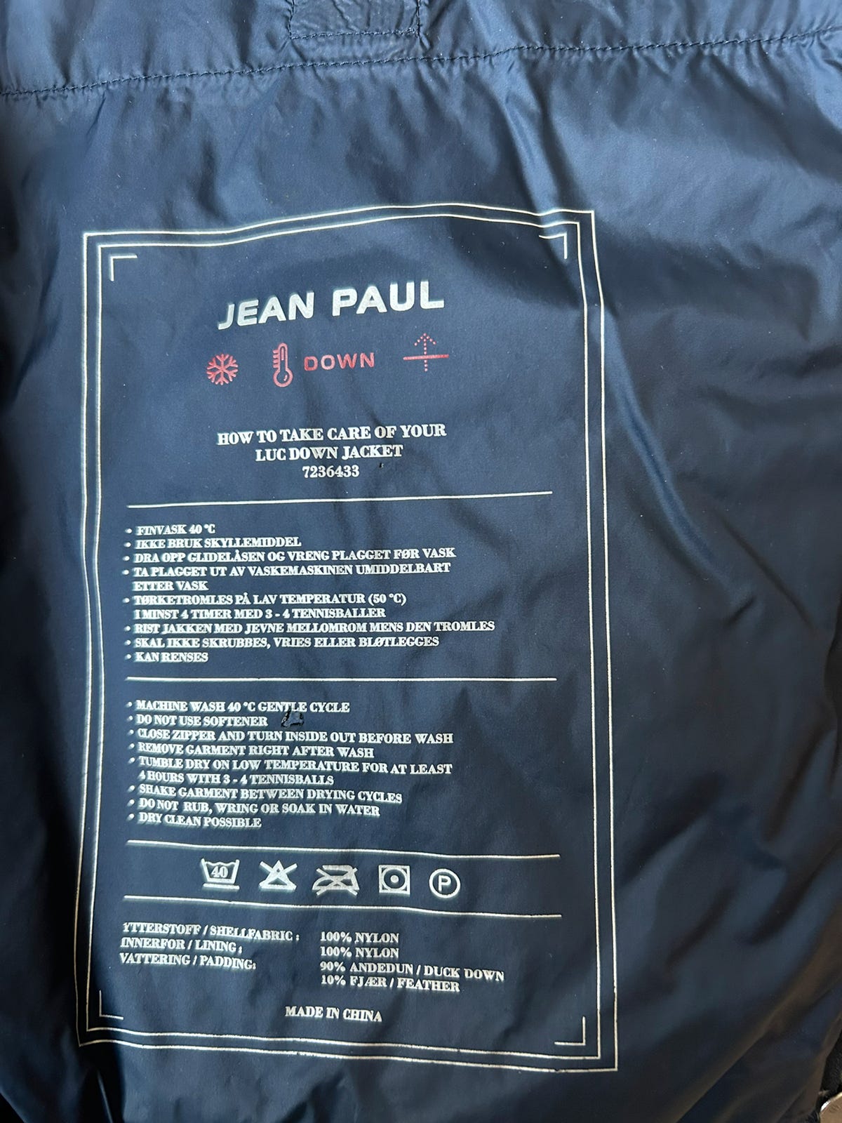 Jean Paul lett dunjakke | FINN-torget