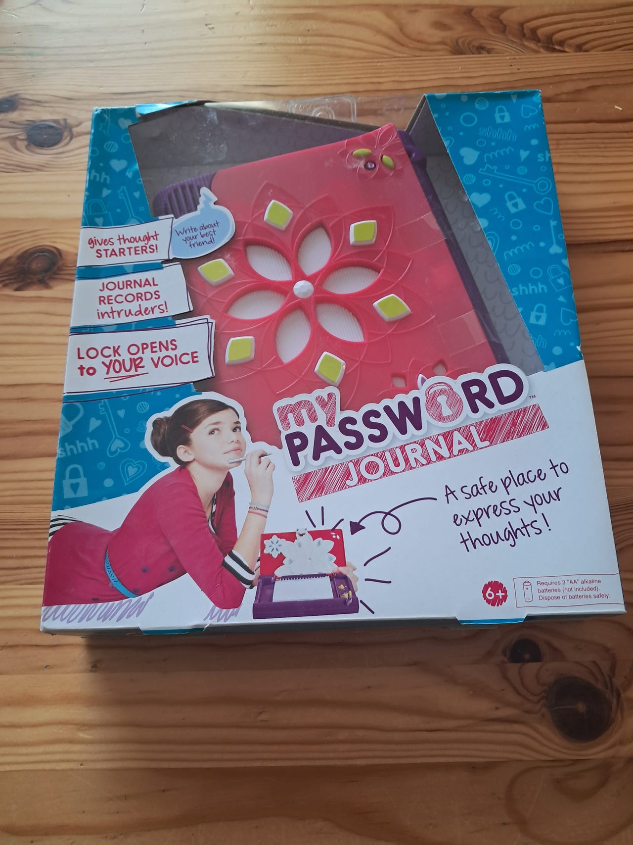 My Password Journal Voice Activated Security Invisible Ink Secret ...