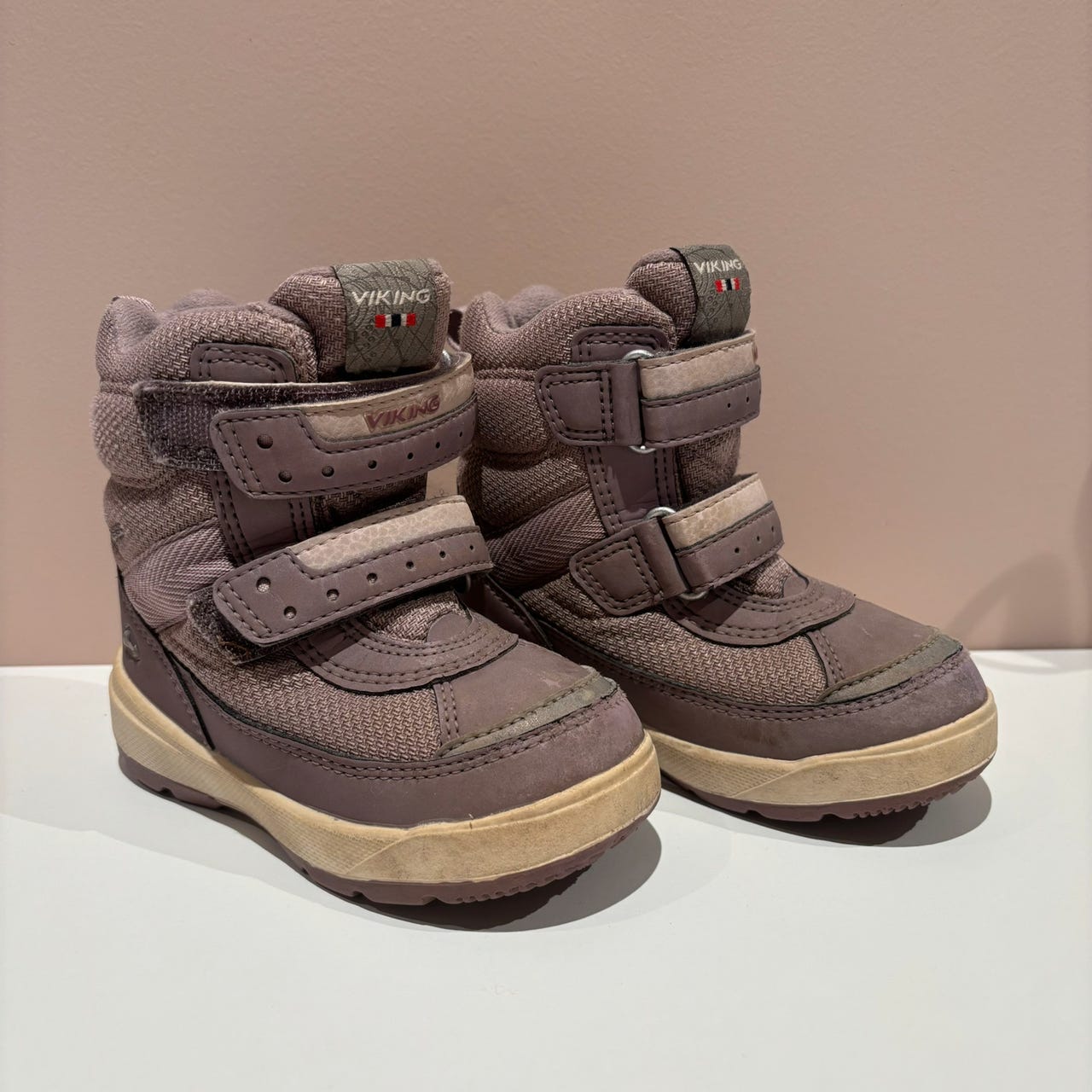 Viking gtx vintersko str 24 - lilla/rosa | FINN-torget