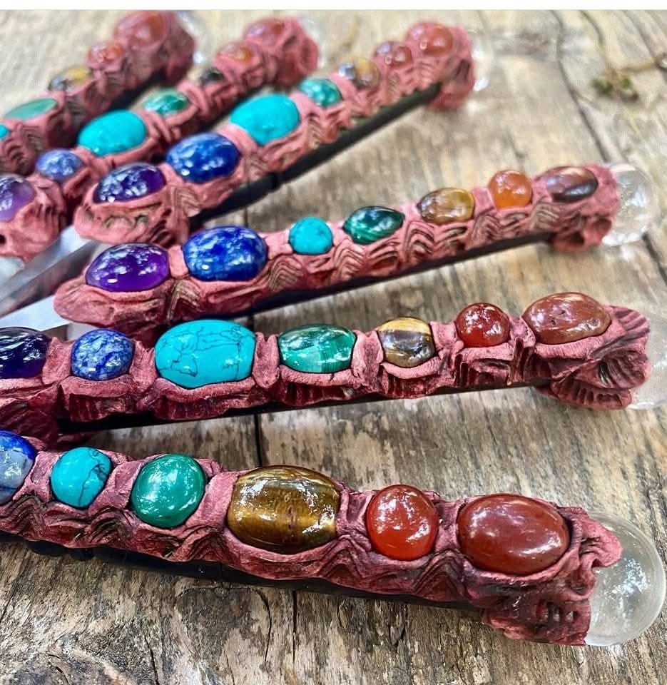 Chakra healing staver | FINN-torget