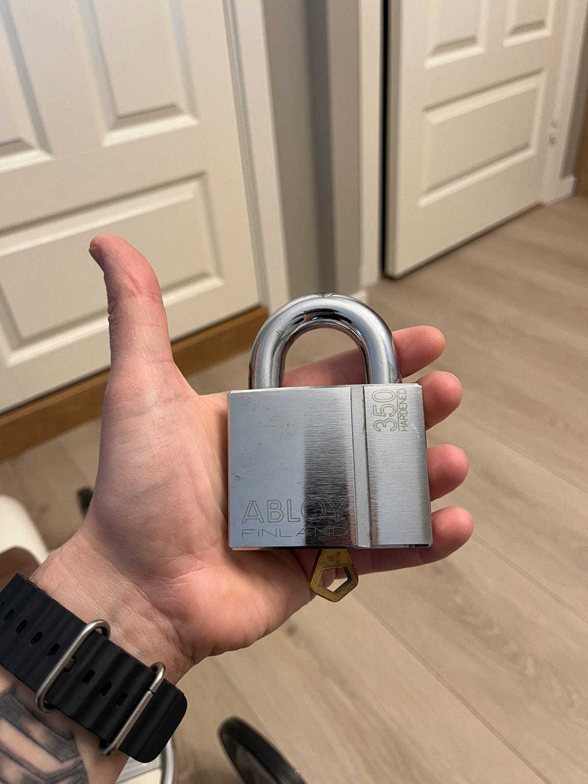 Abloy 350 Hardened hengelås | FINN-torget