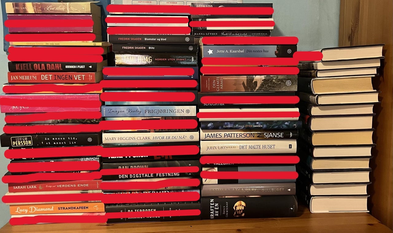 📣FLYTTESALG! ⭐️Stort utvalg av nye og brukte bøker til salgs!⭐️ | FINN ...