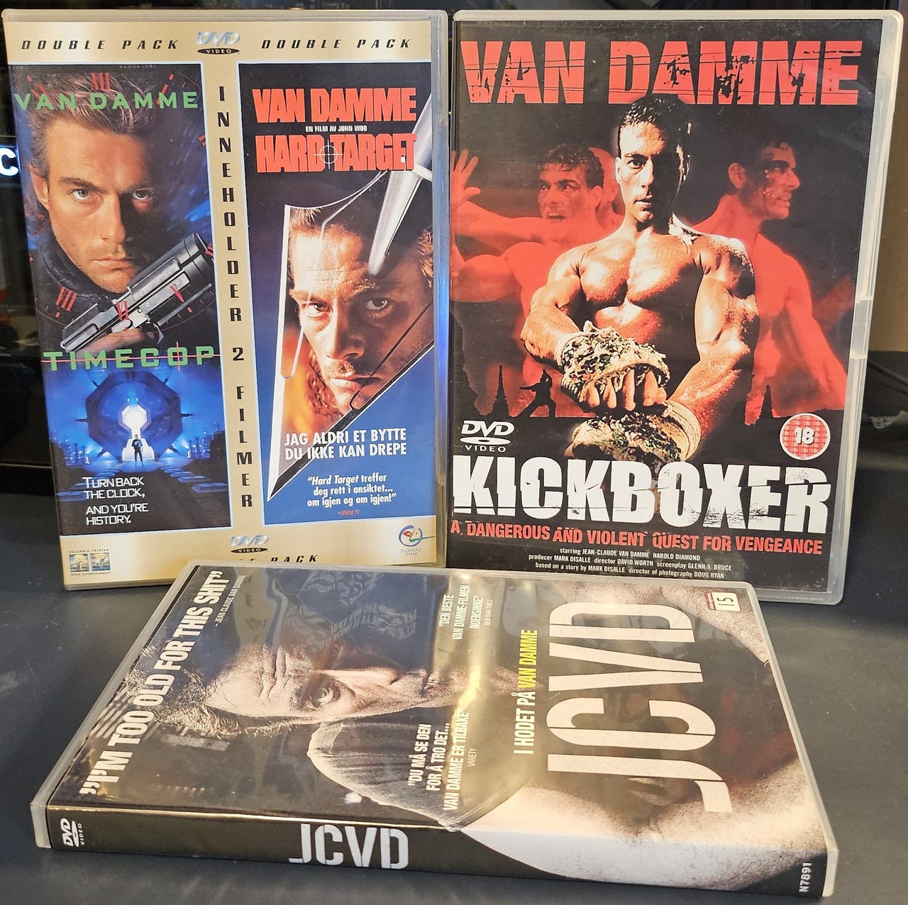 Jean-Claude van Damme Movies, DVD | FINN-torget