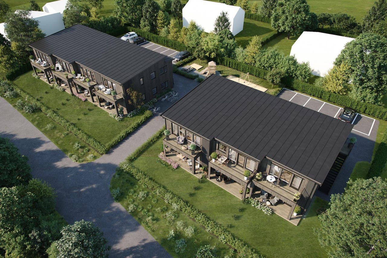 Raufoss’ nye boligperle – moderne og innbydende leiligheter midt i sentrum! 4 SOLGT - BYGGESTART ...