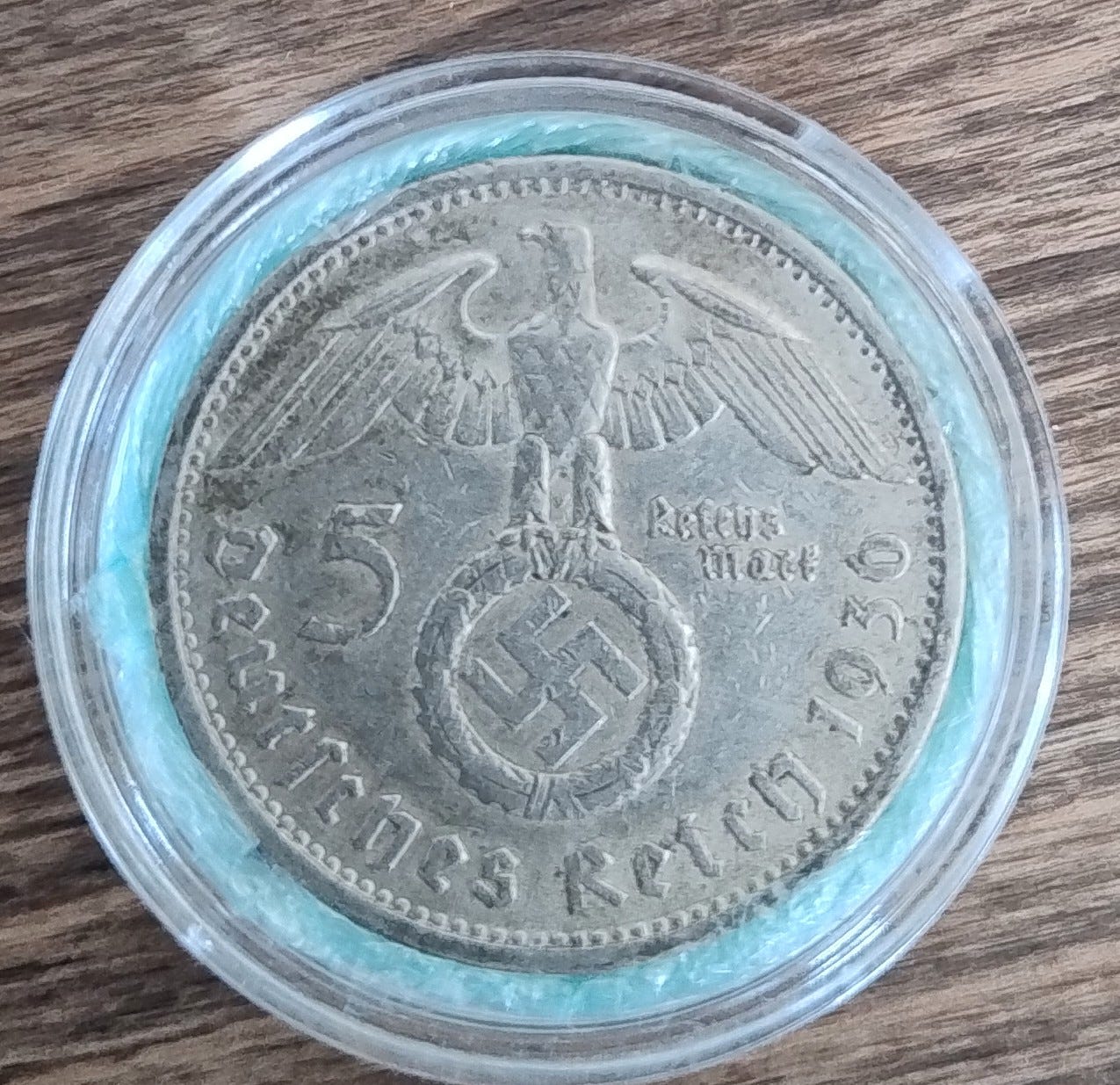 5 reichsmark - sølvmynt fra Nazi-Tyskland | FINN-torget