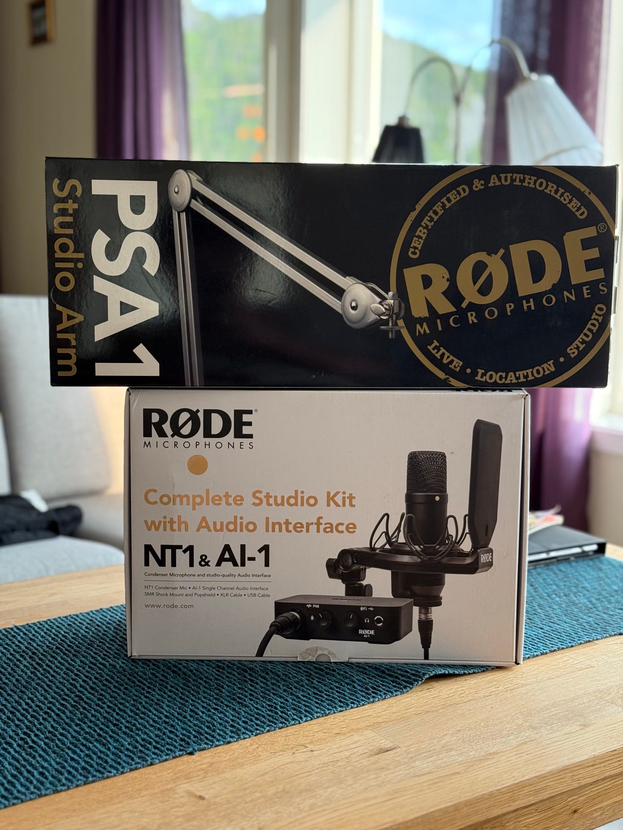 NT1 & AI-1 Studio kit og PSA1 Studio Arm | FINN-torget