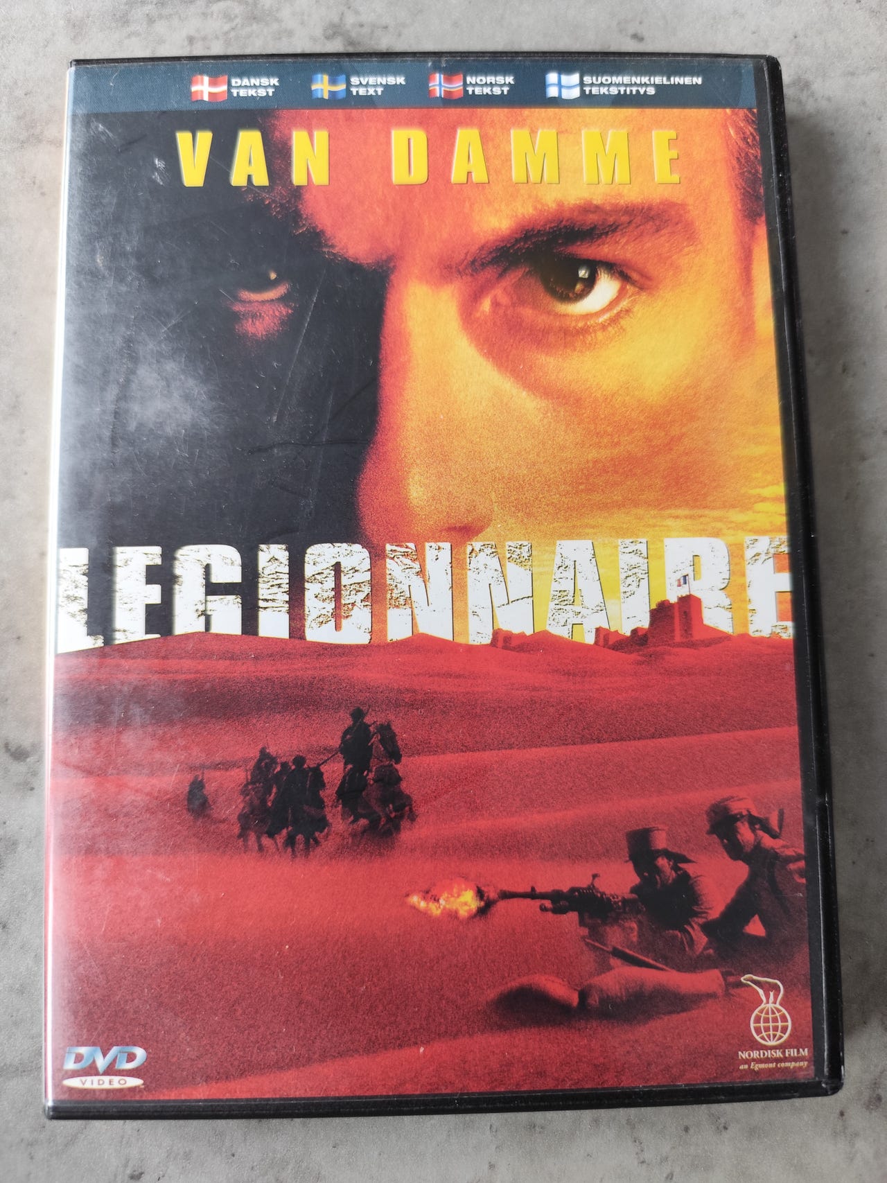 Jean Claude Van Damme - Legionnaire ( DVD) 1998 | FINN-torget