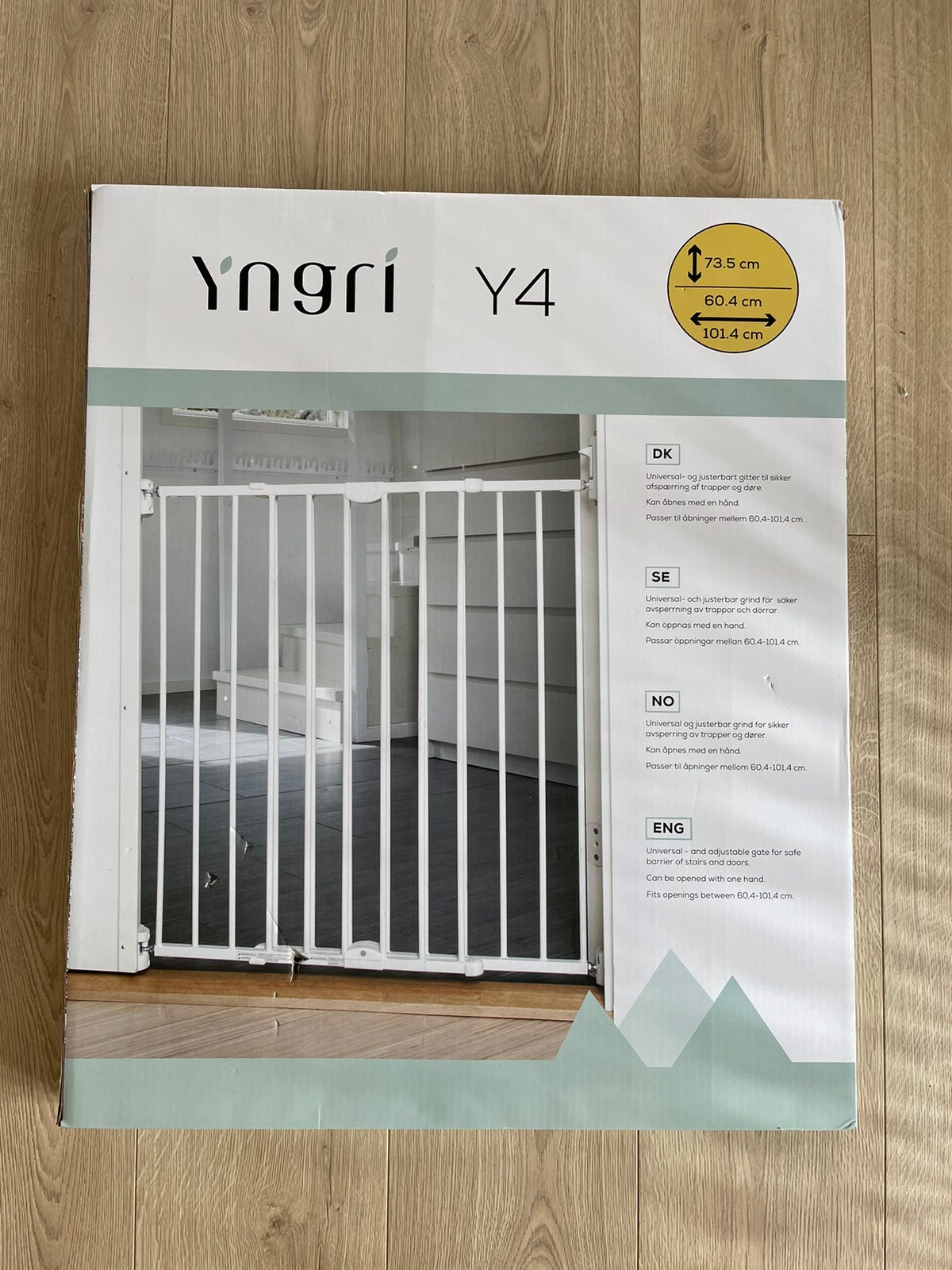 Uåpnet Yngri Y4 trappegrind | FINN-torget