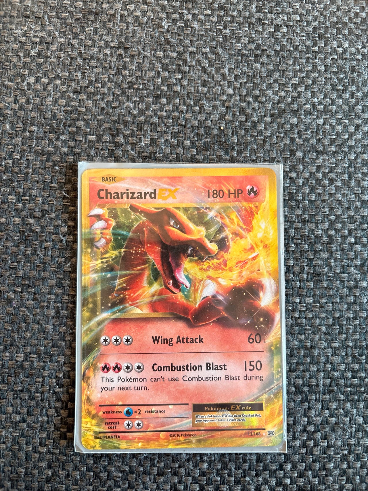 2016 Pokémon XY Evolutions CHARIZARD EX 12/108 | FINN-torget
