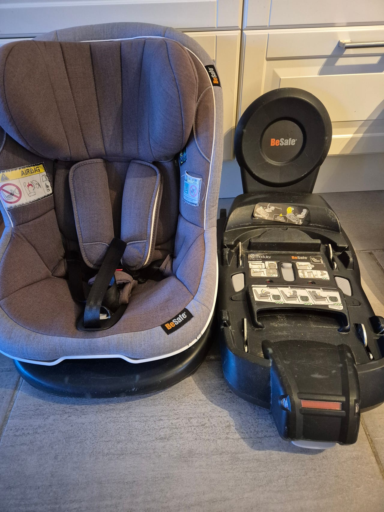 Besafe izi modular bilstol + base | FINN-torget