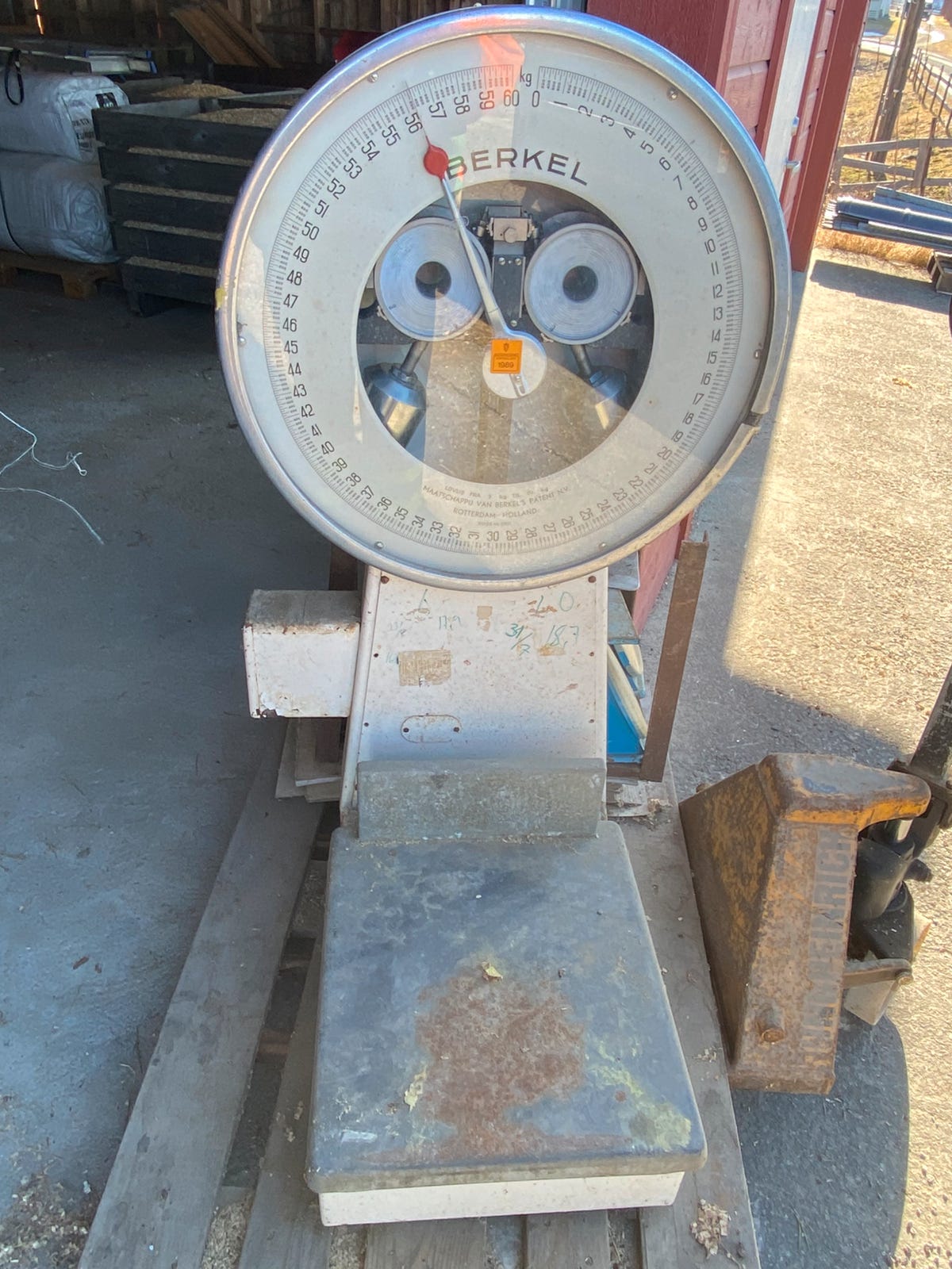 Berkel vekt kan veies opp til 60 kg | FINN-torget