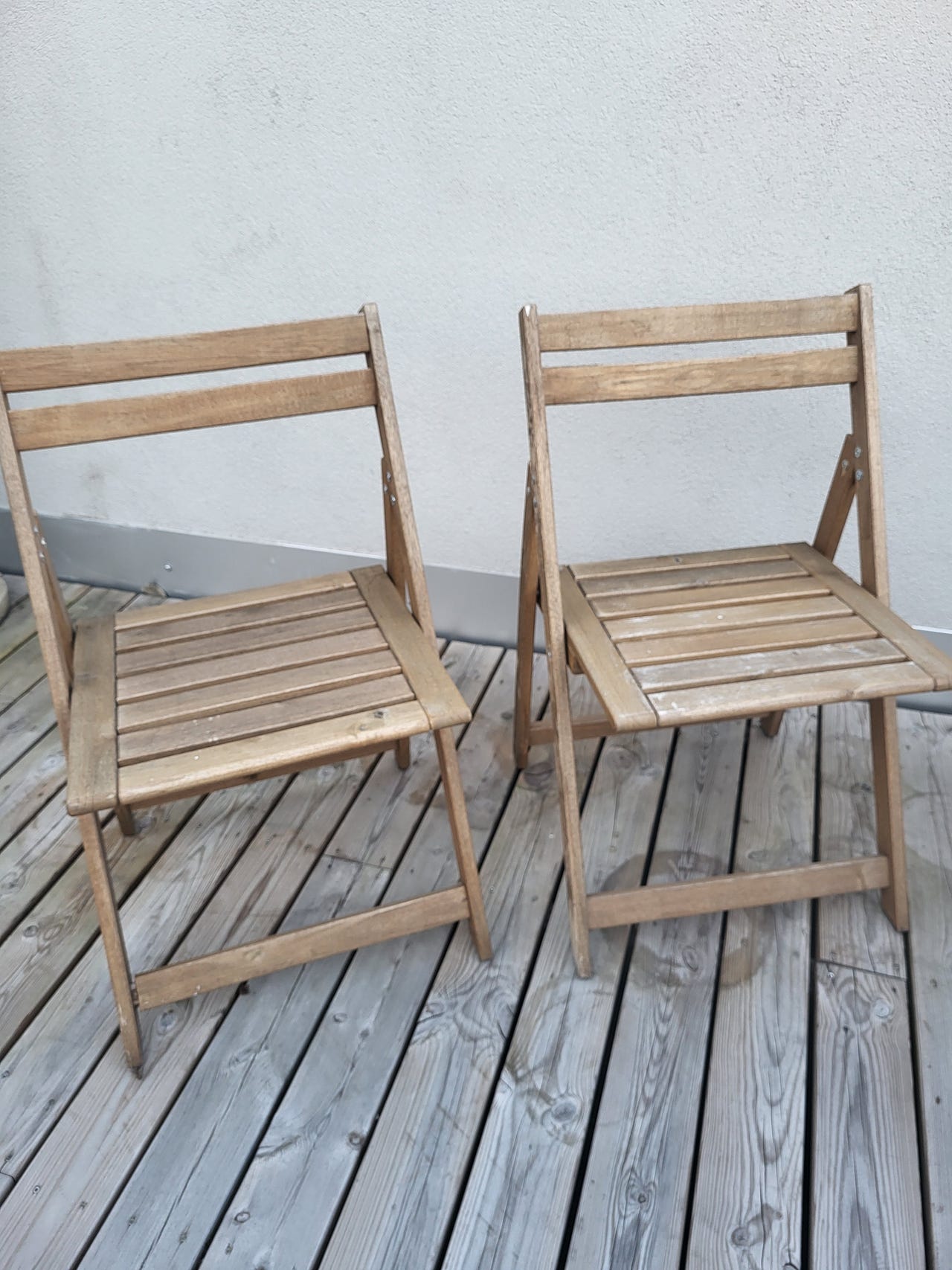 Bord+4 klappstoler, NÄMMARÖ fra IKEA | FINN-torget
