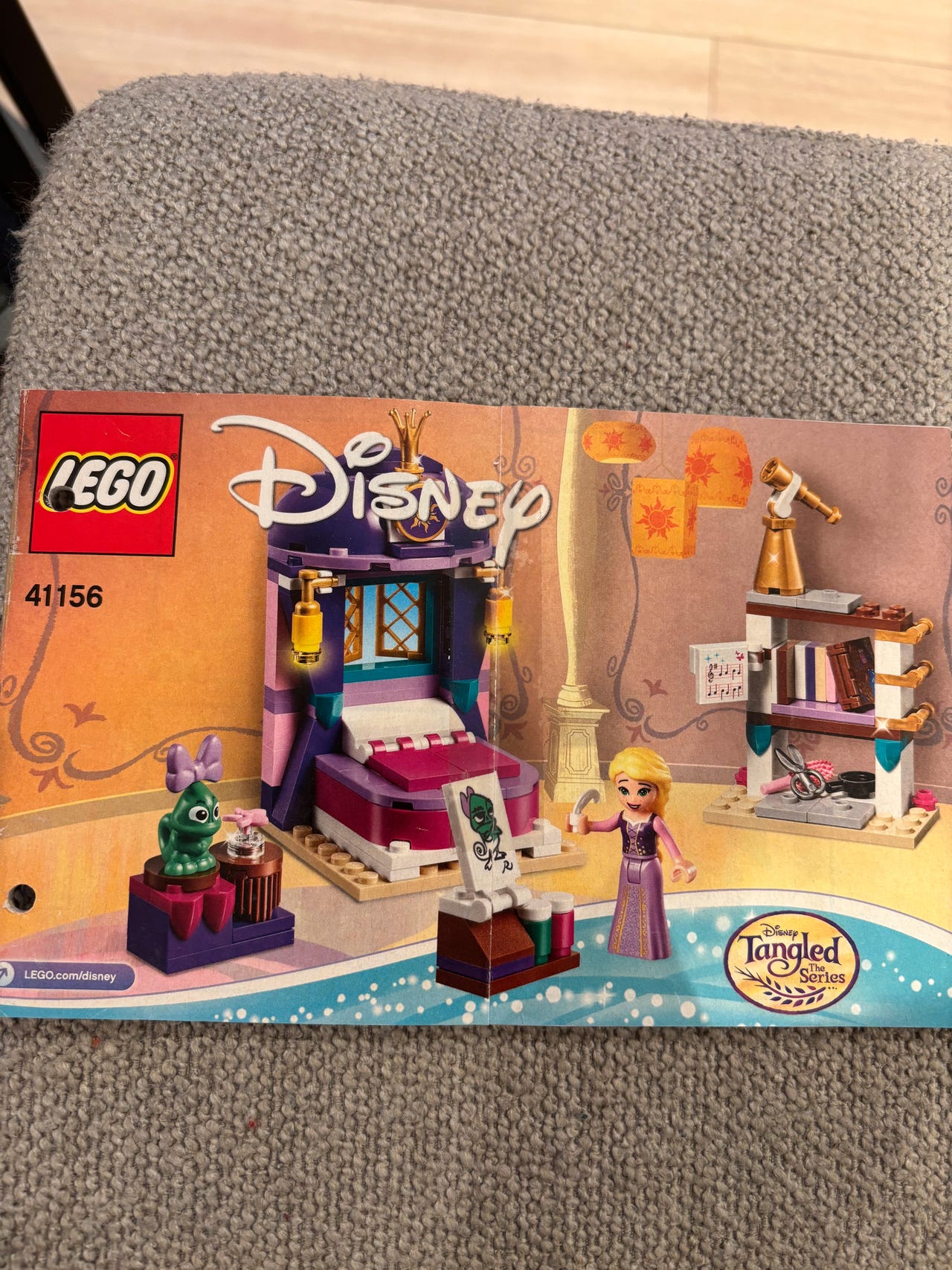 Rapunsels slottsrom ; Lego Disney 41156 | FINN-torget