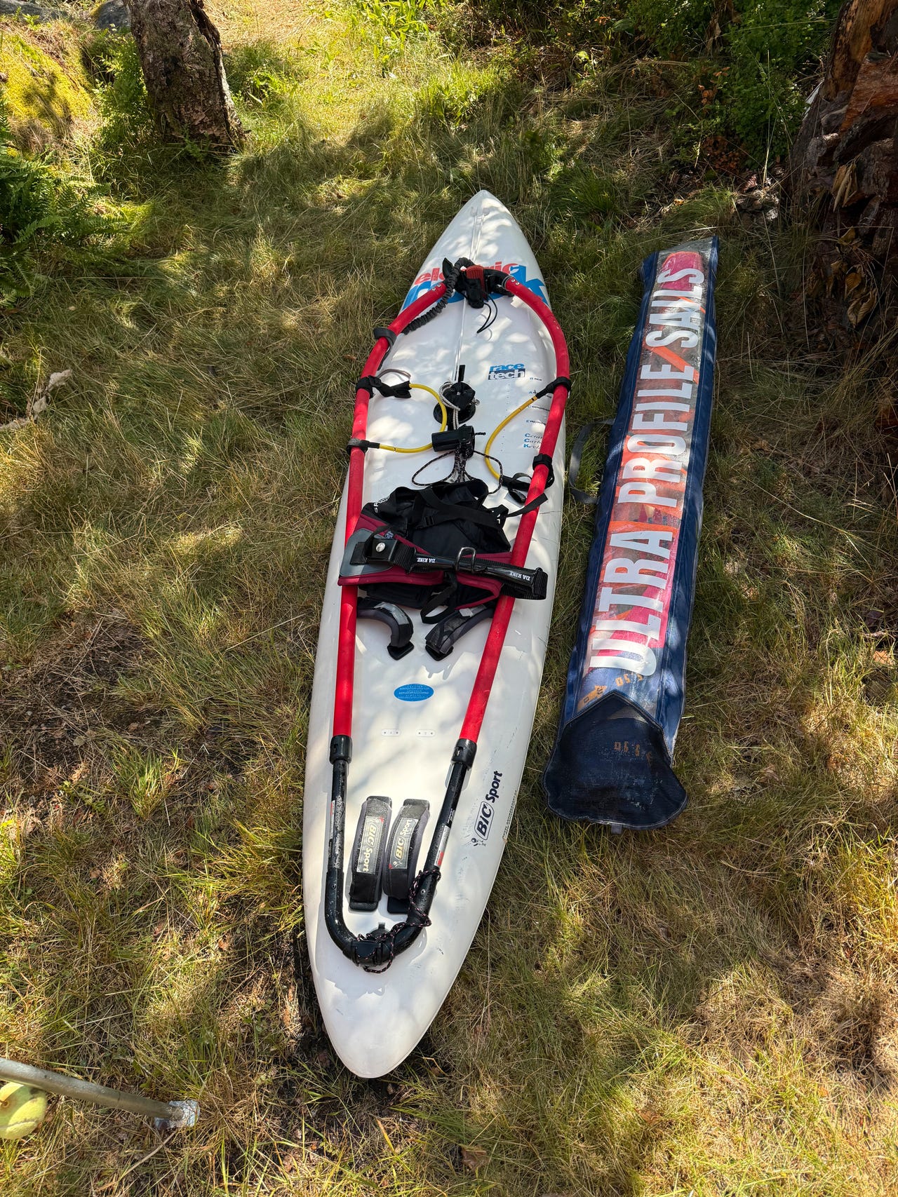 BIC Electric Rock 265 seilbrett med 5,5kvm seil og trapes | FINN-torget