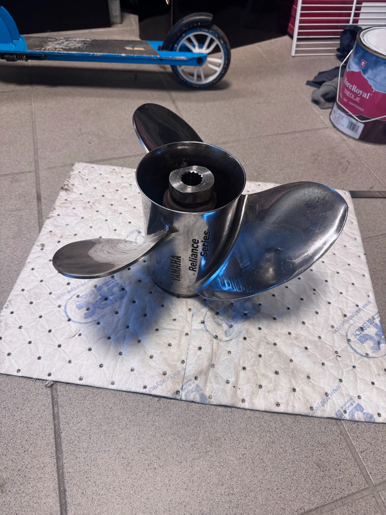 NY LAVERE PRIS. Yamaha Reliance Stål propell | FINN-torget