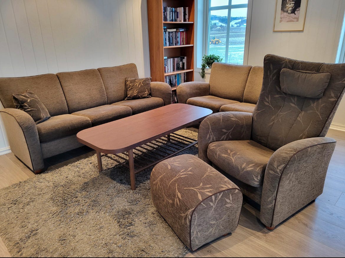 Brunstad 3 + 2 seter sofa | FINN-torget