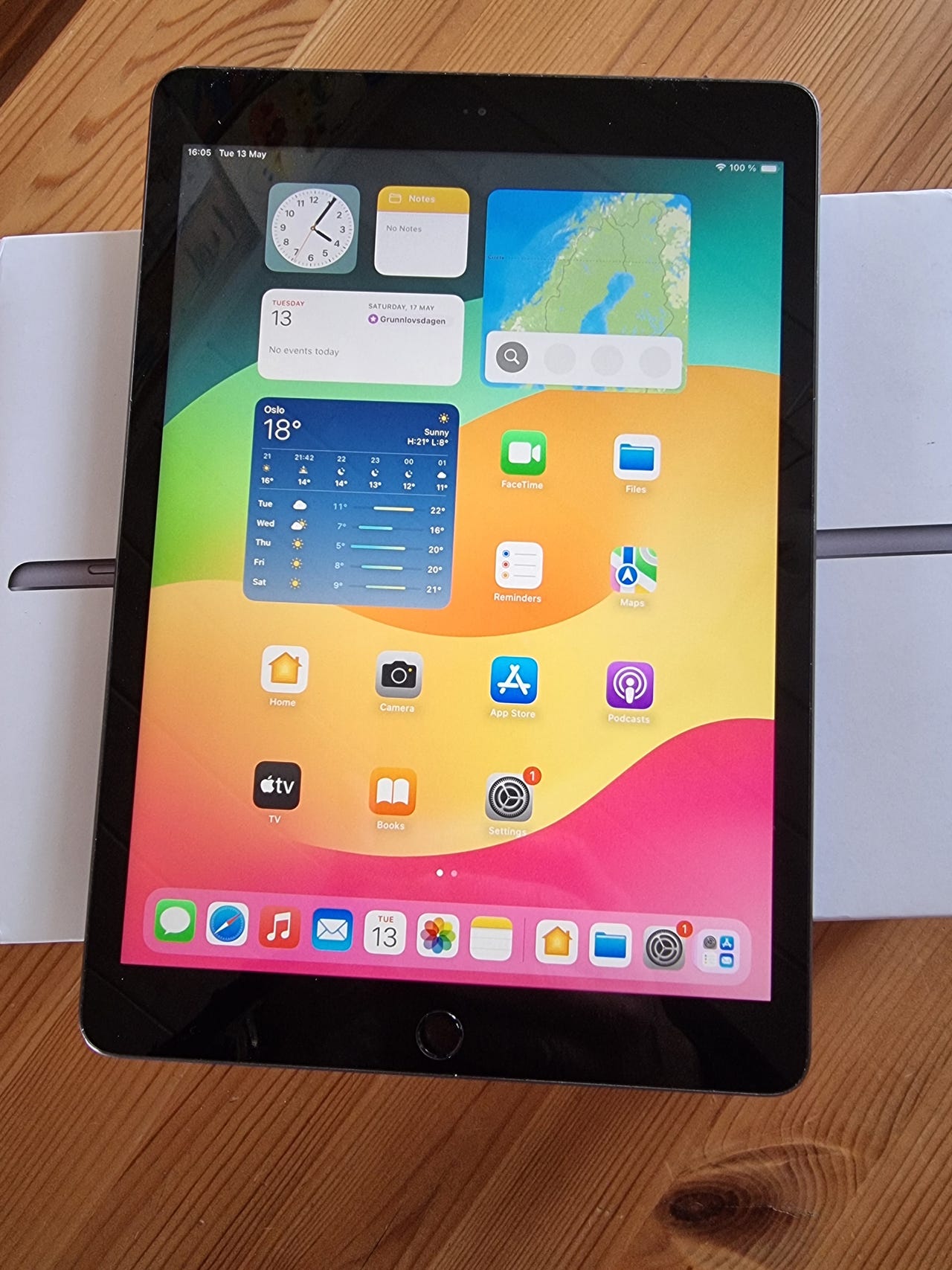 iPad 8.gen wifi/ 32gb - bra batteri - meget pent brukt | FINN-torget
