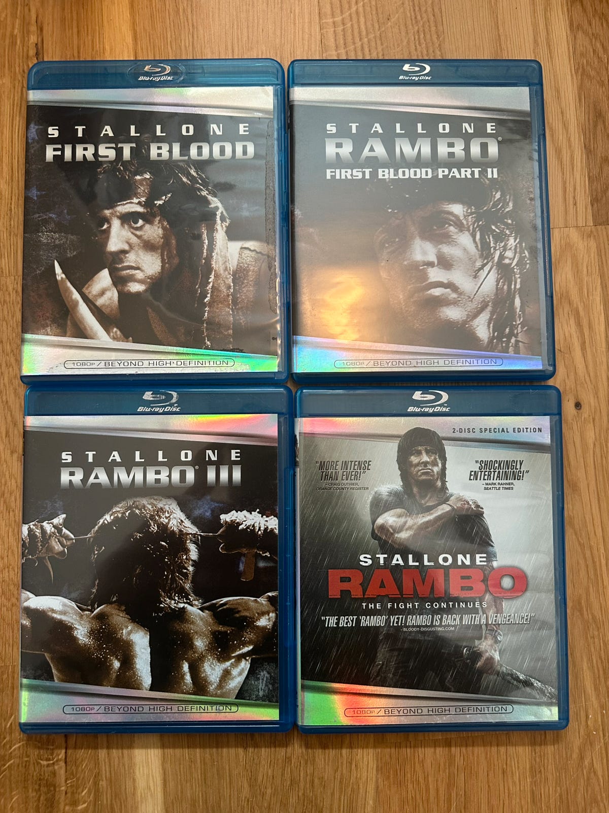 Rambo 1-4 | FINN-torget
