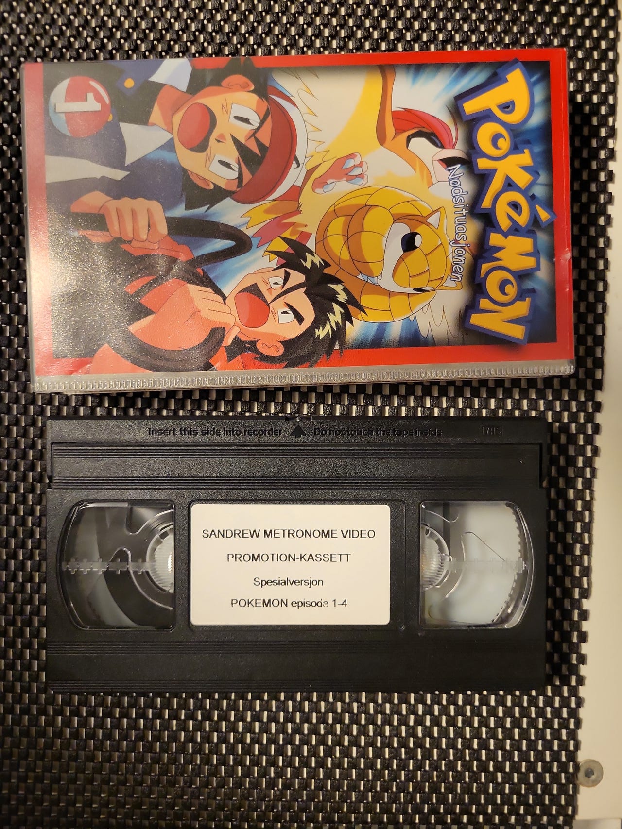 Pokémon nr 1, VHS Spesialutgave promotion, episode 1-4 | FINN-torget