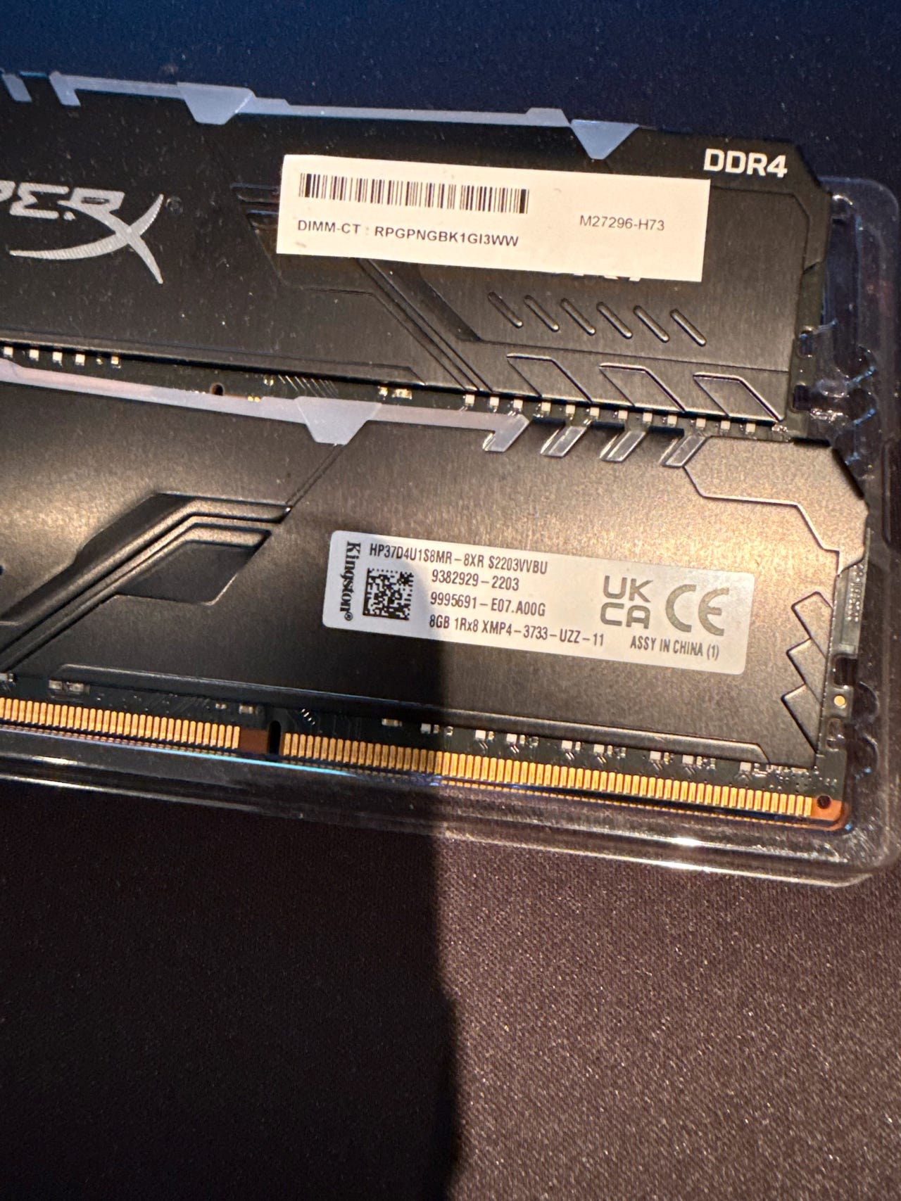 HyperX Fury DDR4 RAM 16GB svart | FINN-torget