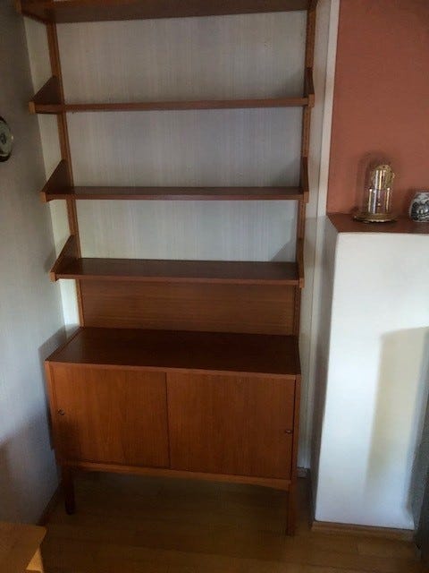 60 talls Retro Teak Reol selges. | FINN-torget