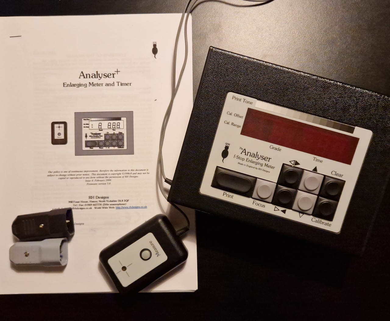 F-stop timer/analyser(1 gen.) Fra RH Designs | FINN-torget