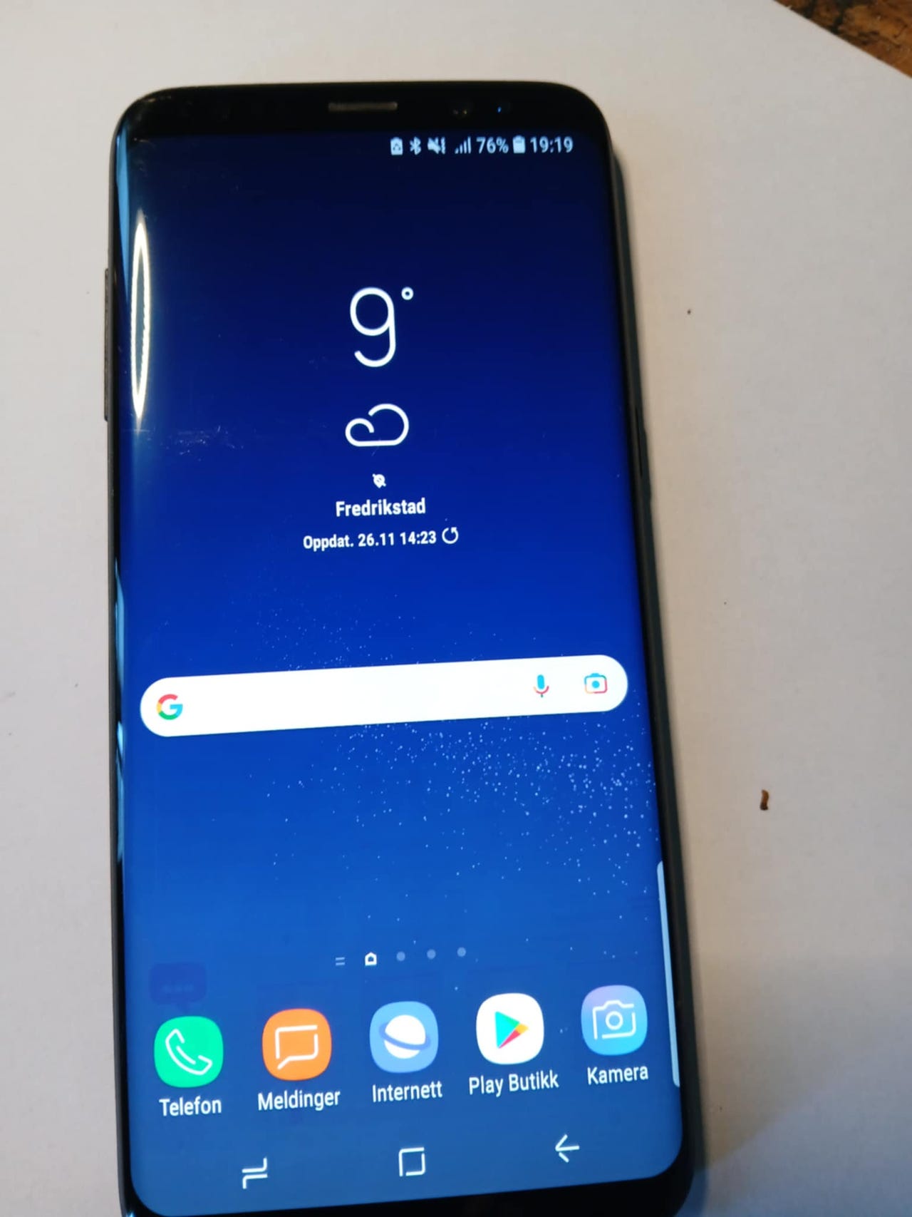 Samsung Galaxy s8 , pent brukt. | FINN-torget