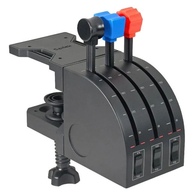 Logitech Pro Flight Throttle Quadrant | FINN-torget