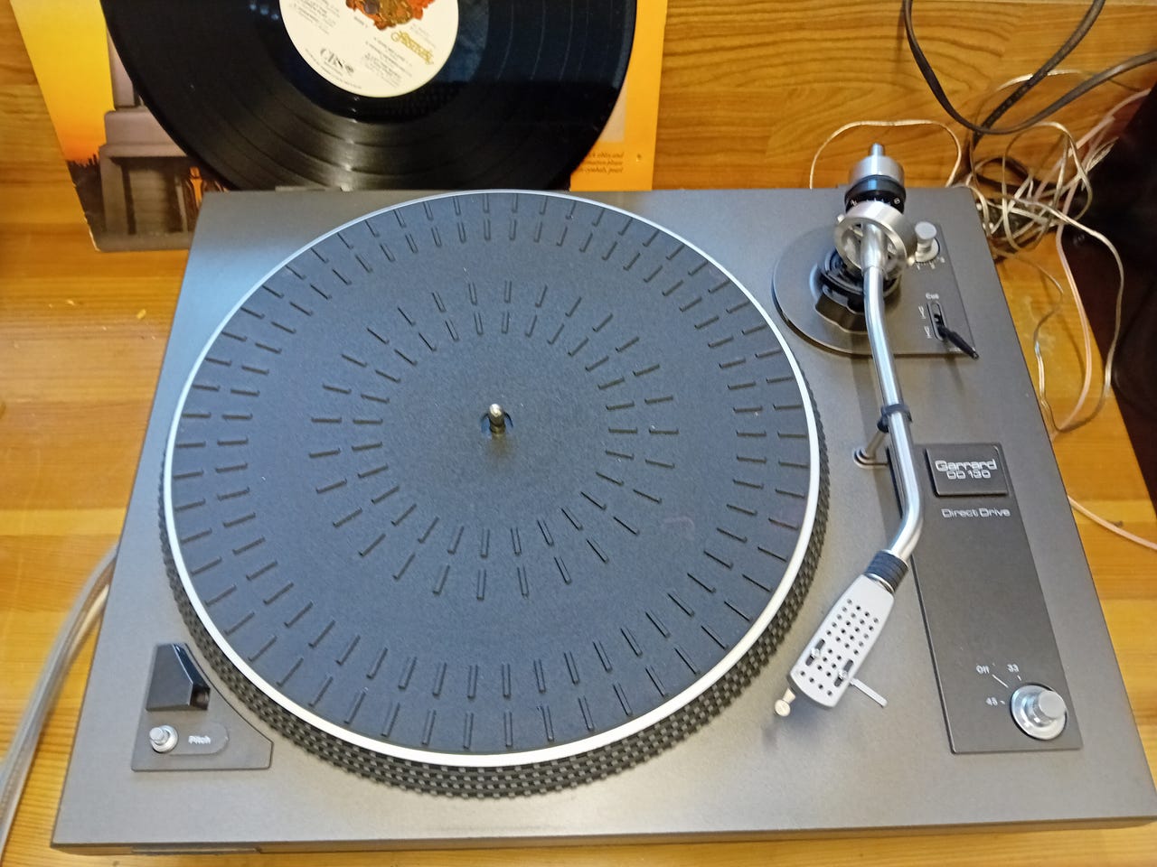 GARRARD RECORD DECK mod DD 130 DIRECT DRIVE TOP DECK AND CONDITION ...
