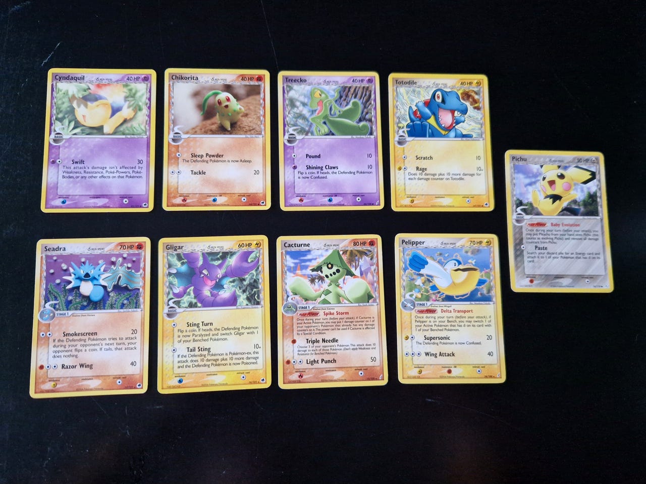 Pokemon LP-NM EX Era Delta Species singles | FINN-torget