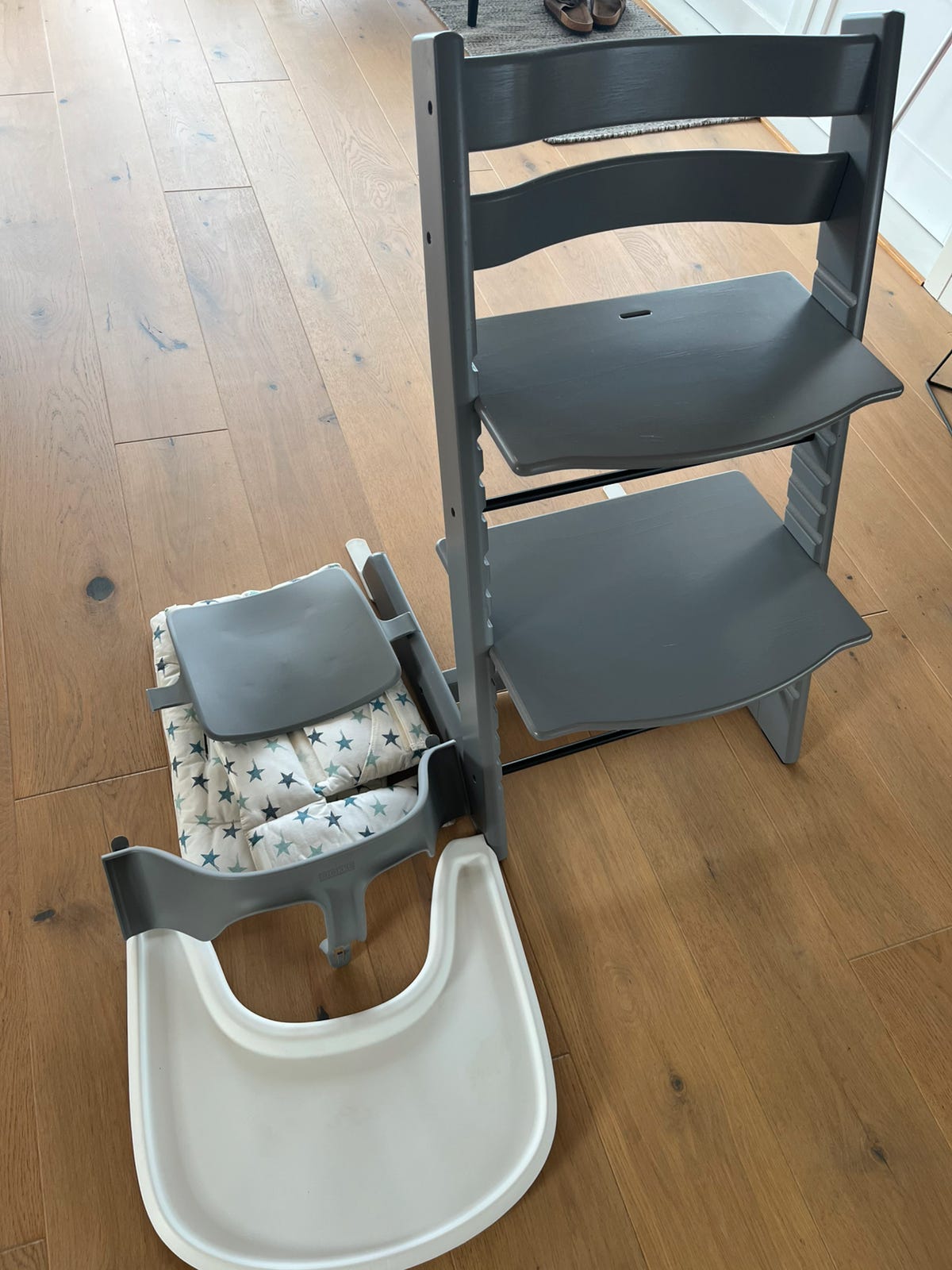 Tripptrapp stol Stokke m/babydel | FINN-torget