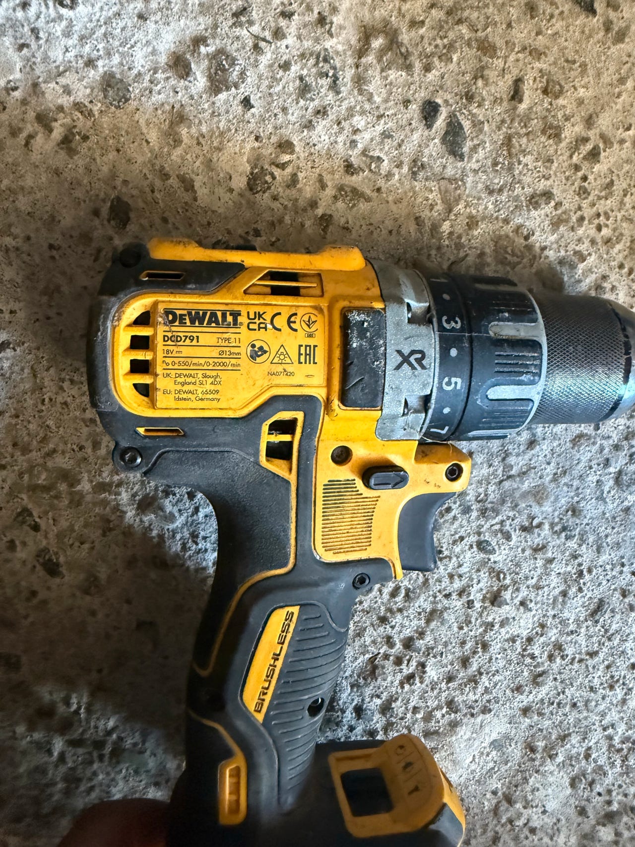 Dewalt DCD791 18V XR børsteløs drill | FINN-torget