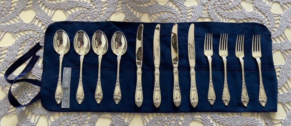 Opphøid Rose sølvbestikk | FINN-torget