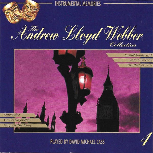 David Michael Cass – The Andrew Lloyd Webber Collection 4, 1994 | FINN ...