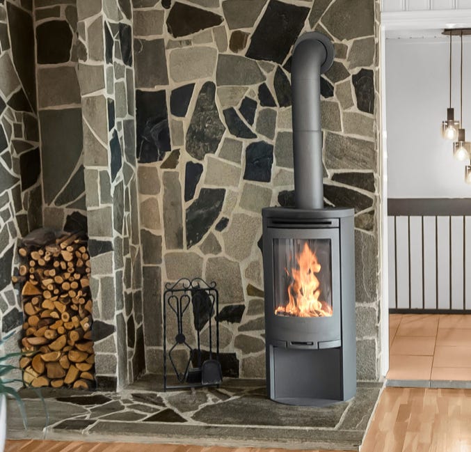 Stor og pen Contura vedovn | FINN-torget