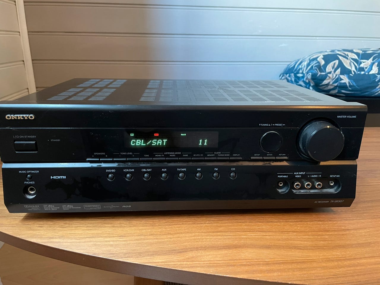 RESERVERT. ONKYO TX-SR307 surroundforsterker | FINN-torget