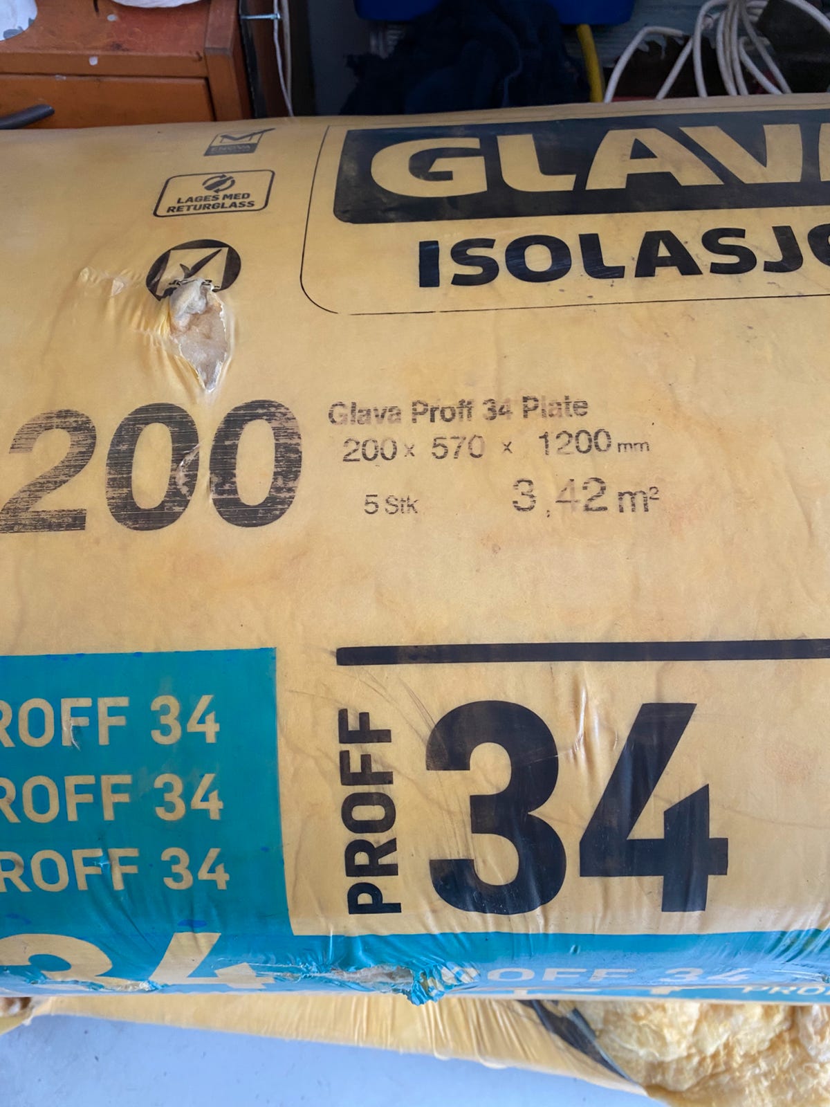3 pakker med Glava proff 34 , 200 mm | FINN-torget