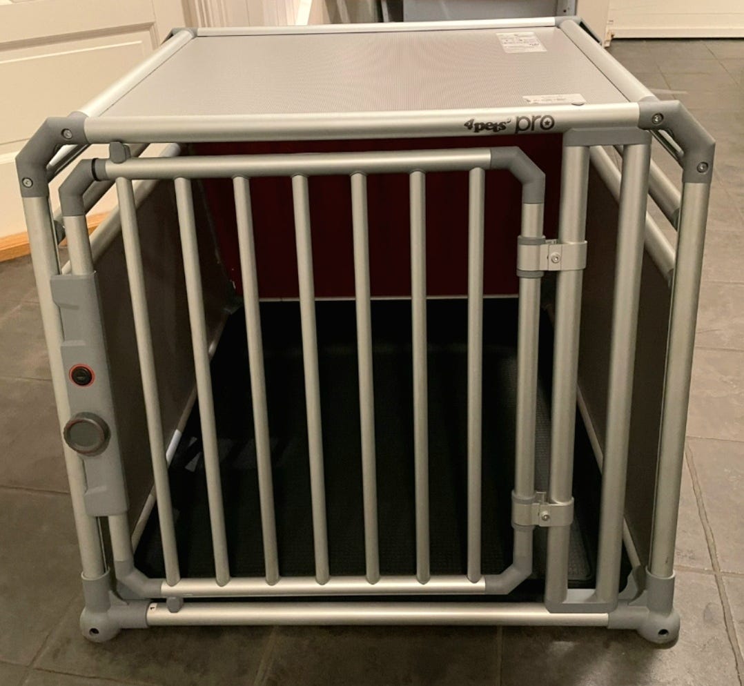 4Pets PRO 4 Large hundebur/ bilbur | FINN-torget