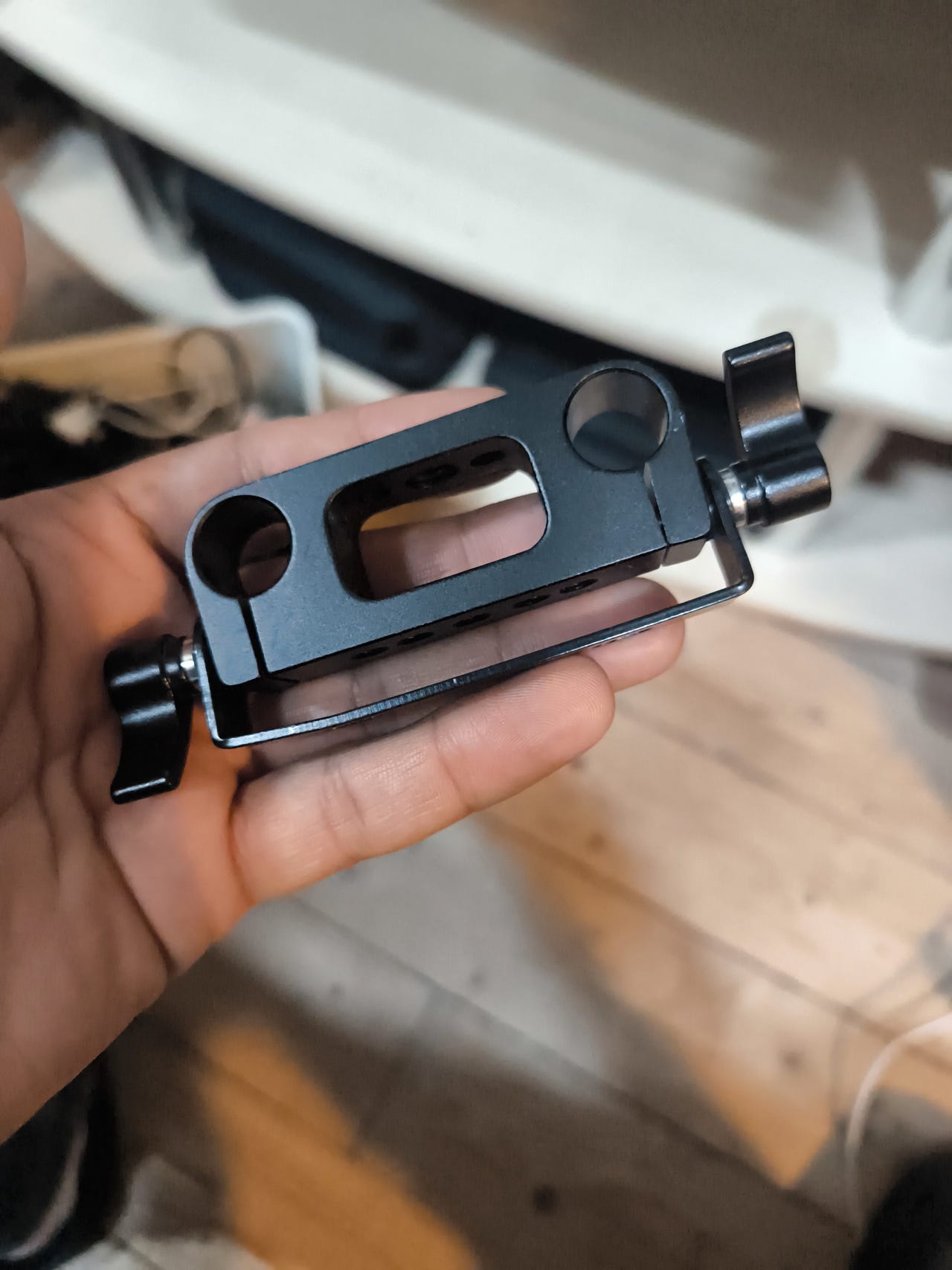 Camera rig rod holder adapter | FINN-torget