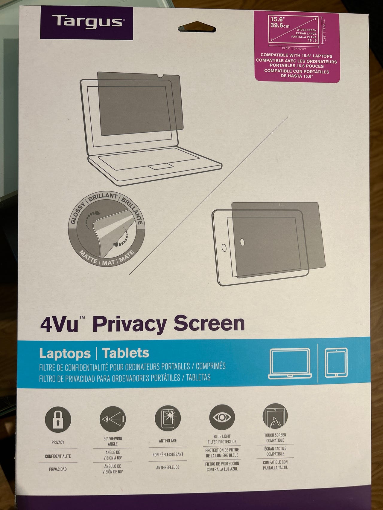 Targus Privacy Screen 15,6» | FINN-torget