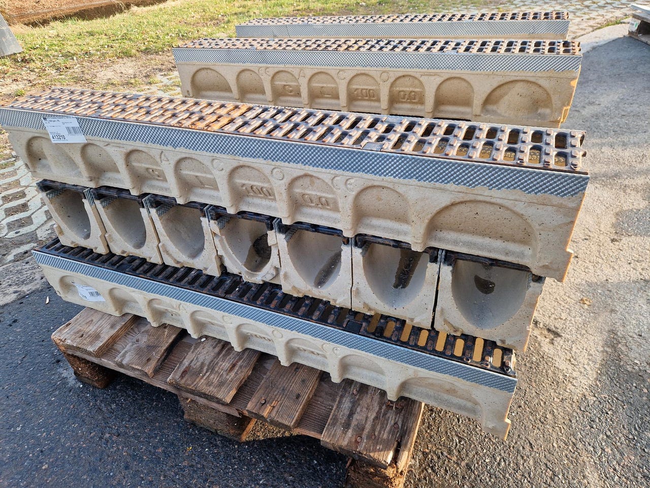 Aco Drain Civic line 4 meter + evt sandfang. Selges enkeltvis eller ...