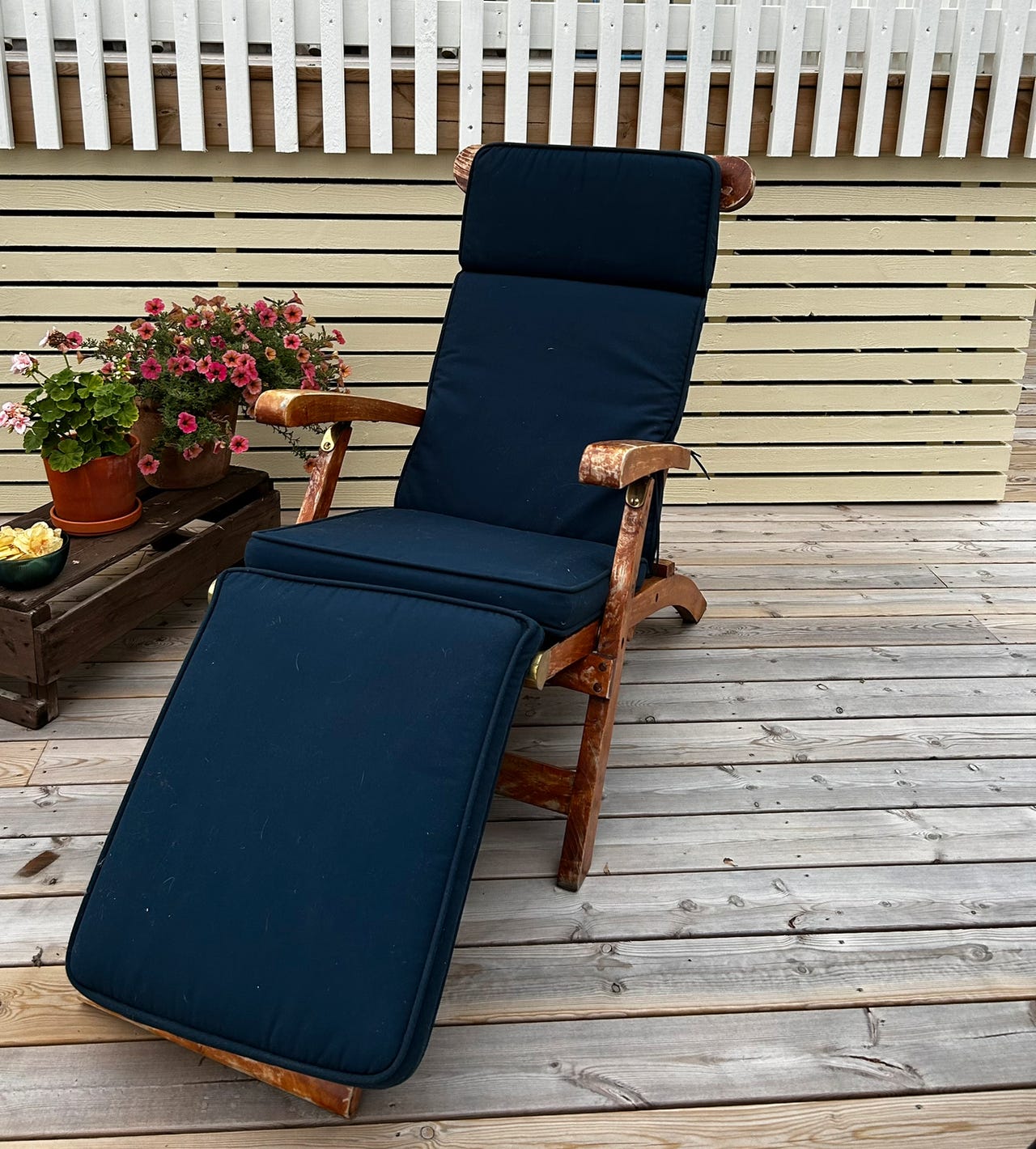 To stk unike lounge-stoler i teak | FINN-torget