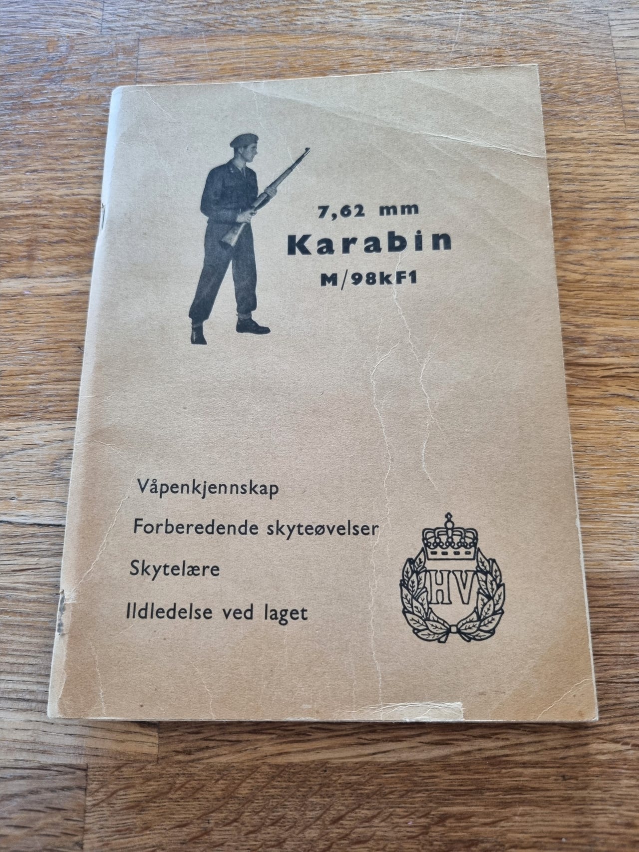 Brukermanual for mauser k98 fra forsvaret | FINN-torget