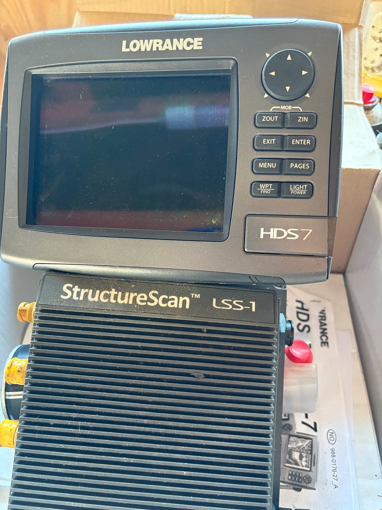 Lowrance HDS7 Ekkolodd med structurescan lss-1 | FINN-torget