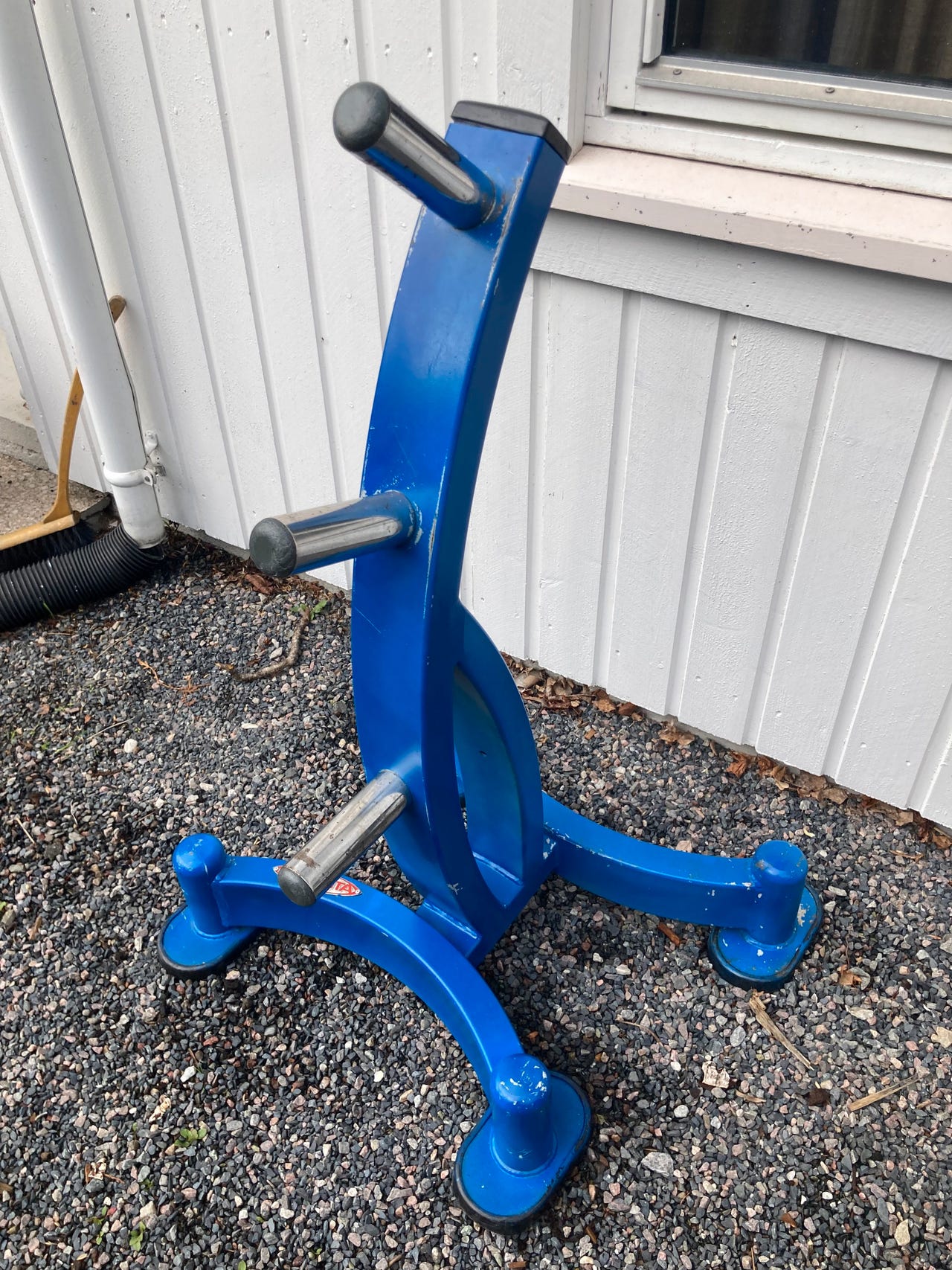 Panatta Vektstativ for Vektskiver Blå Stål | FINN-torget