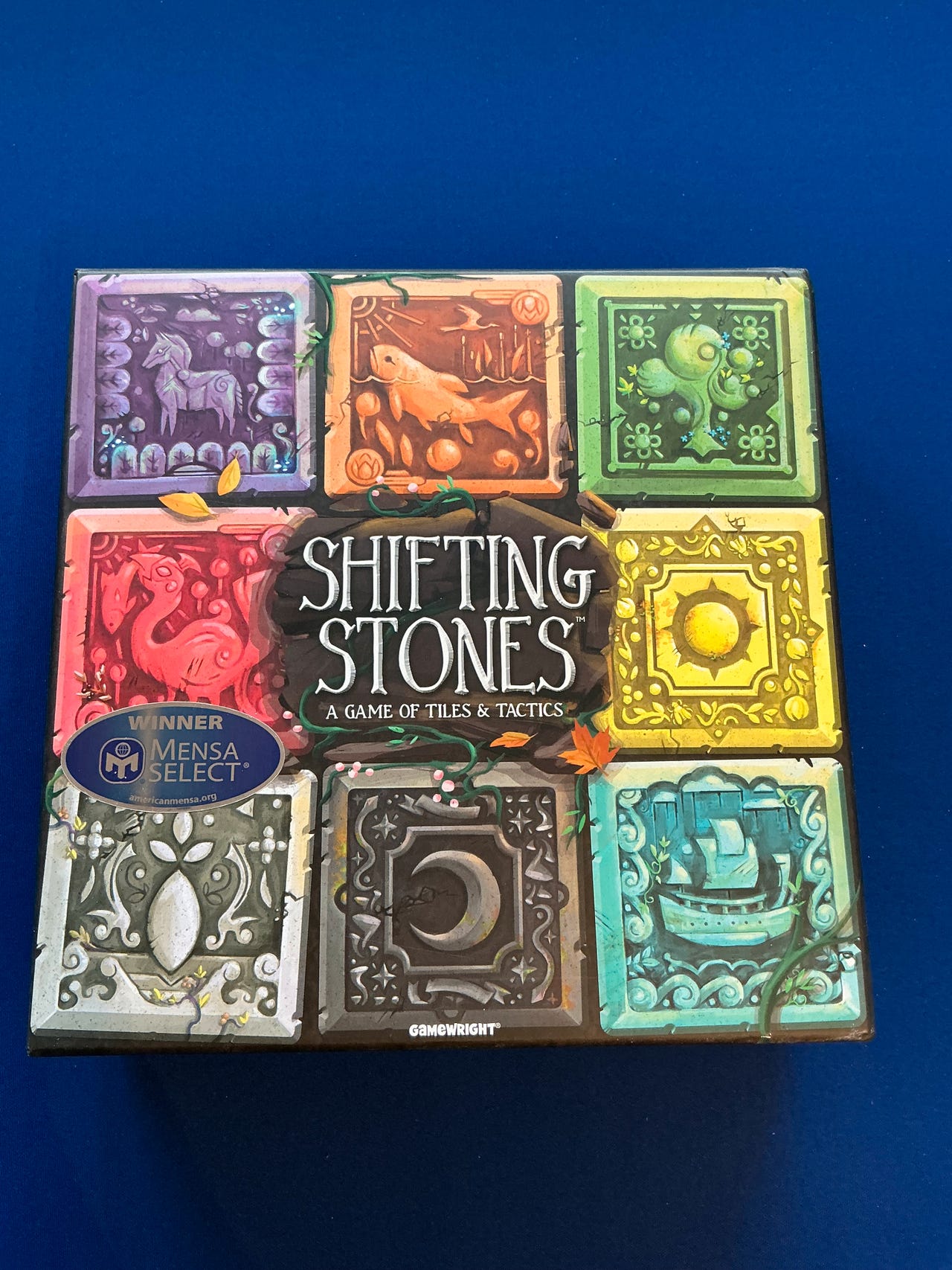 Shifting Stones. Mensa Select winner 2022 | FINN-torget