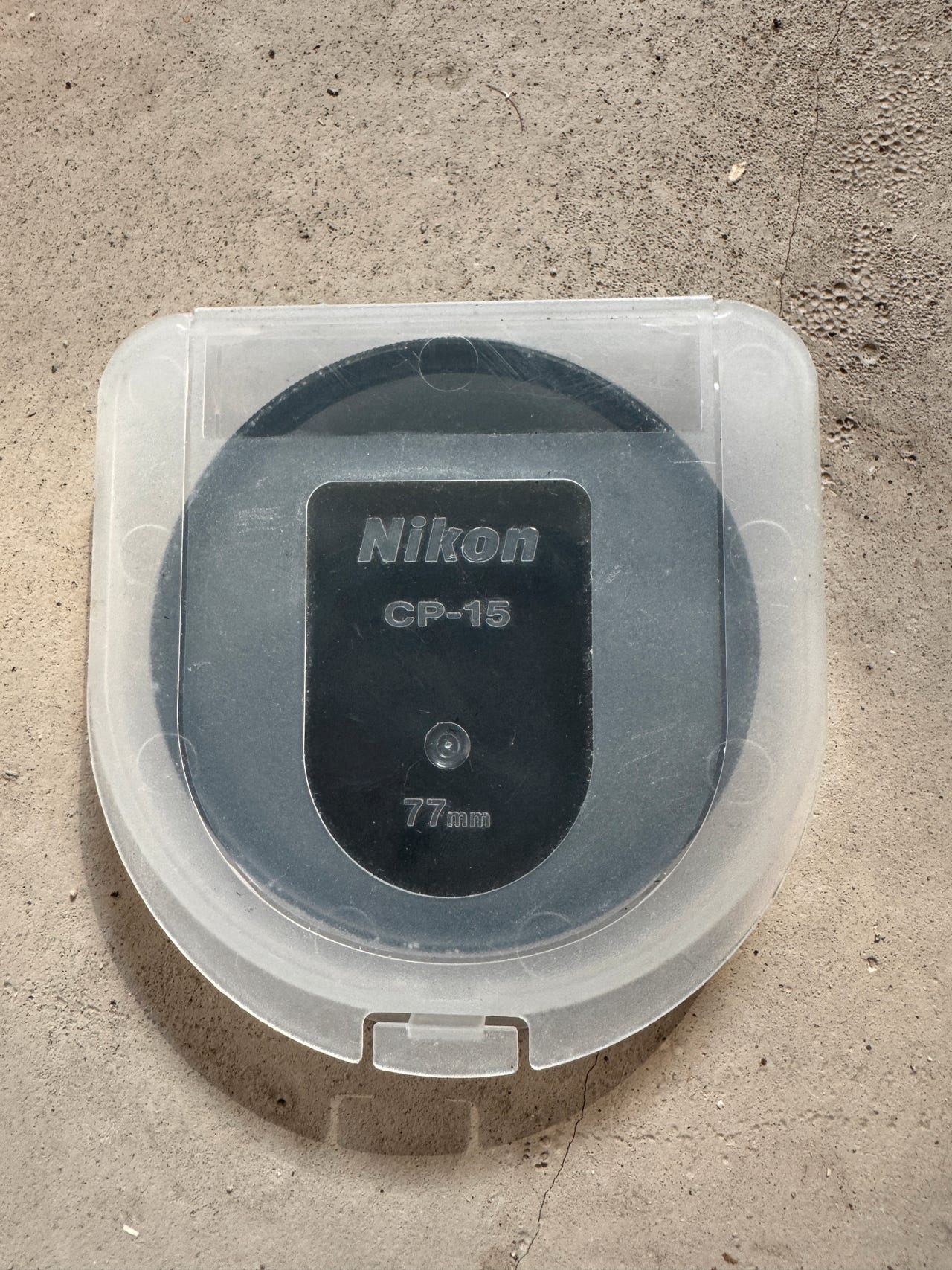 Nikon CP-15 polariseringsfilter - Nikon Circular Polarizer II Filter ...