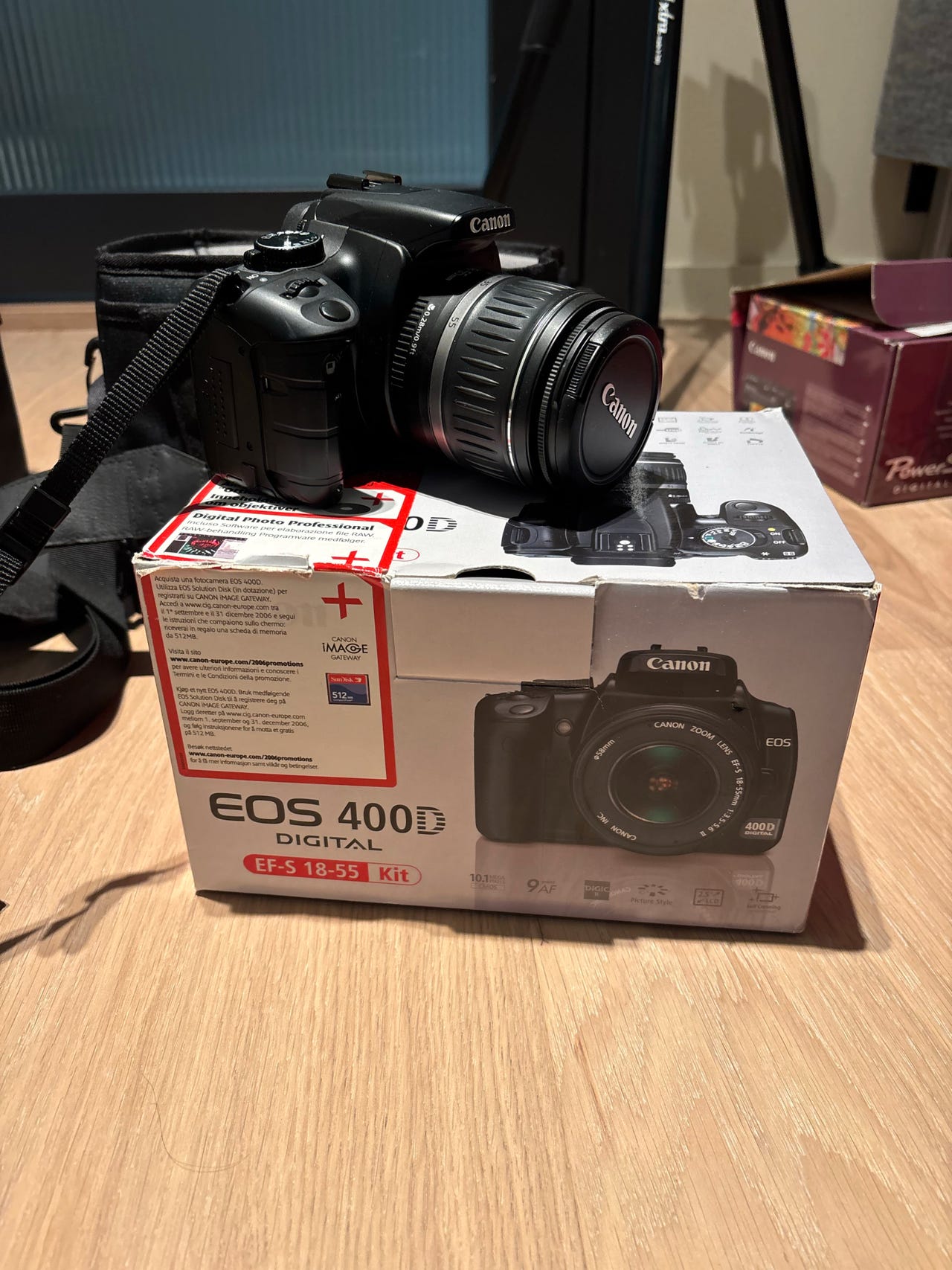 Canon EOS 400D med Canon EFS 18-55mm med original eske. | FINN-torget