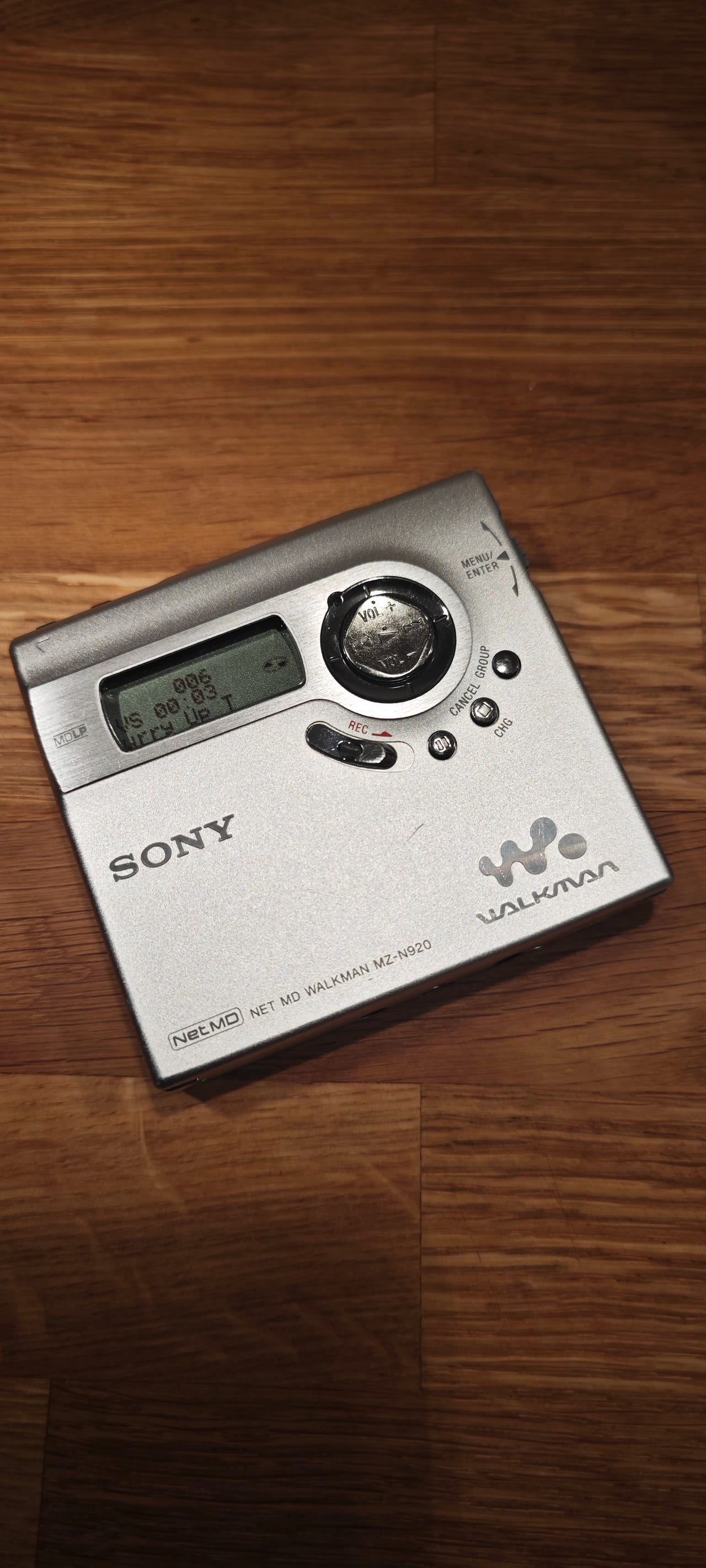 Kjempefin Sony Minidisc NetMD recorder MZ-N920 selges | FINN-torget
