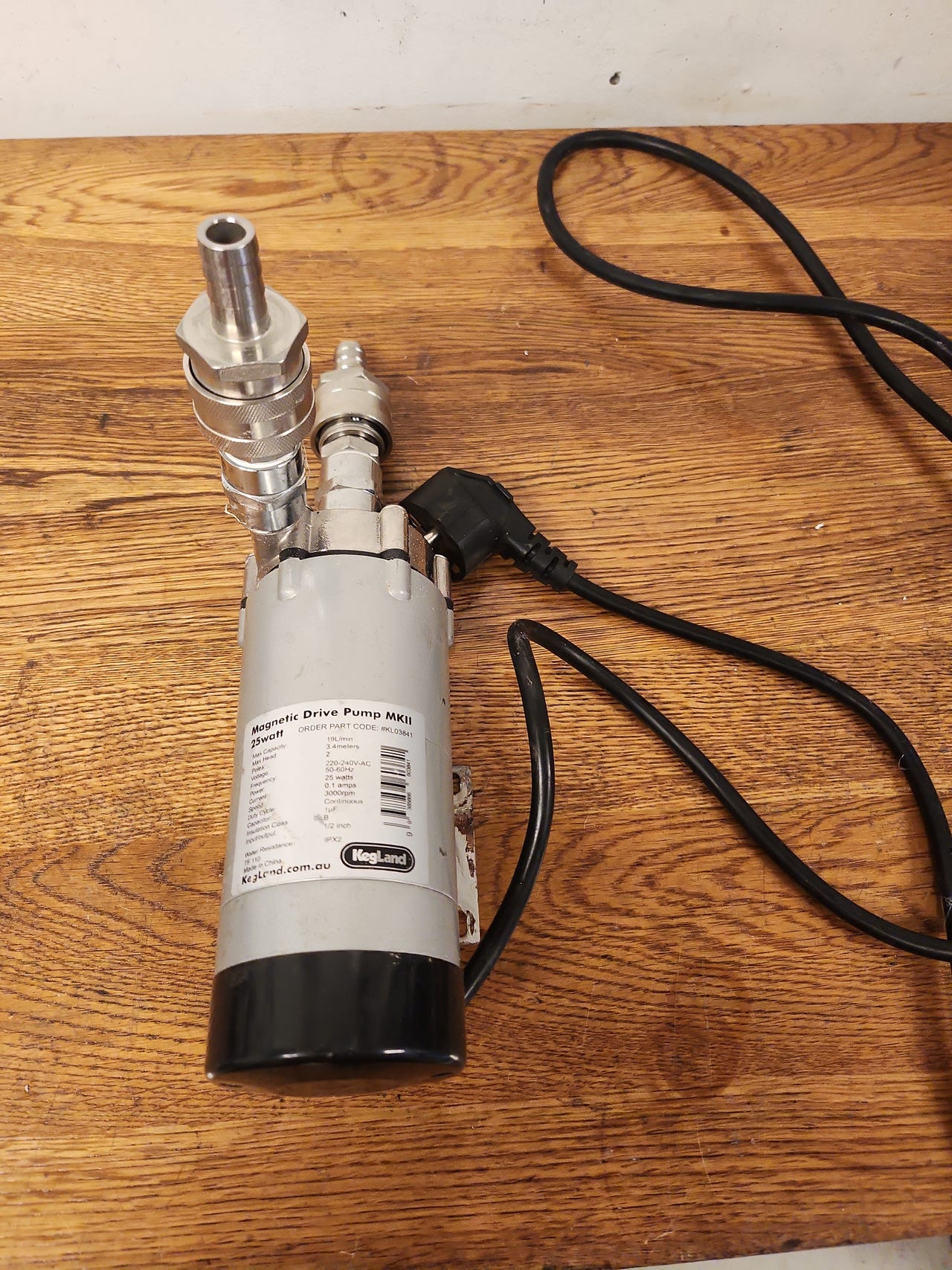 Magnetic drive pumpe mk2 25 watt | FINN-torget